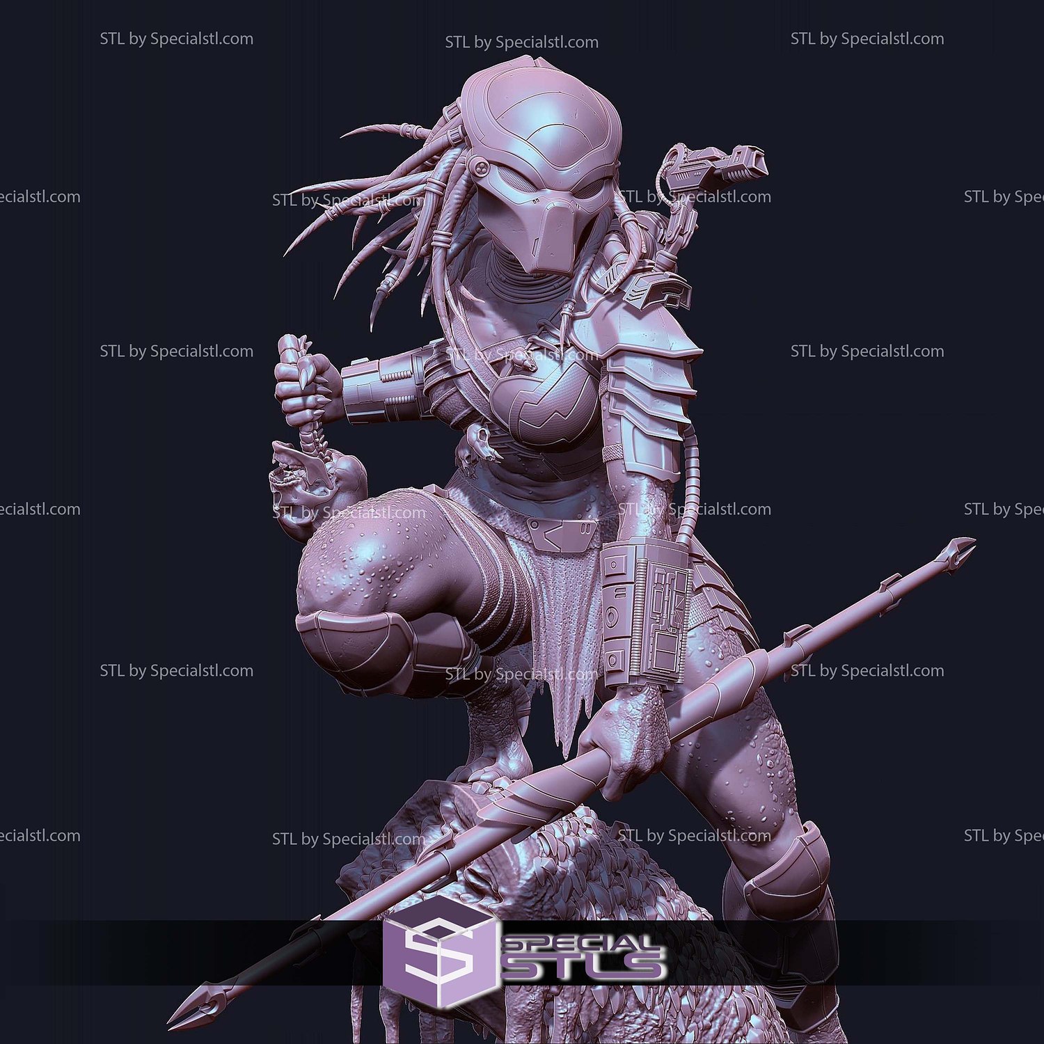 Predator Female 3D Printer Files SpecialSTL Predator Female 3D Printer Files SpecialSTL