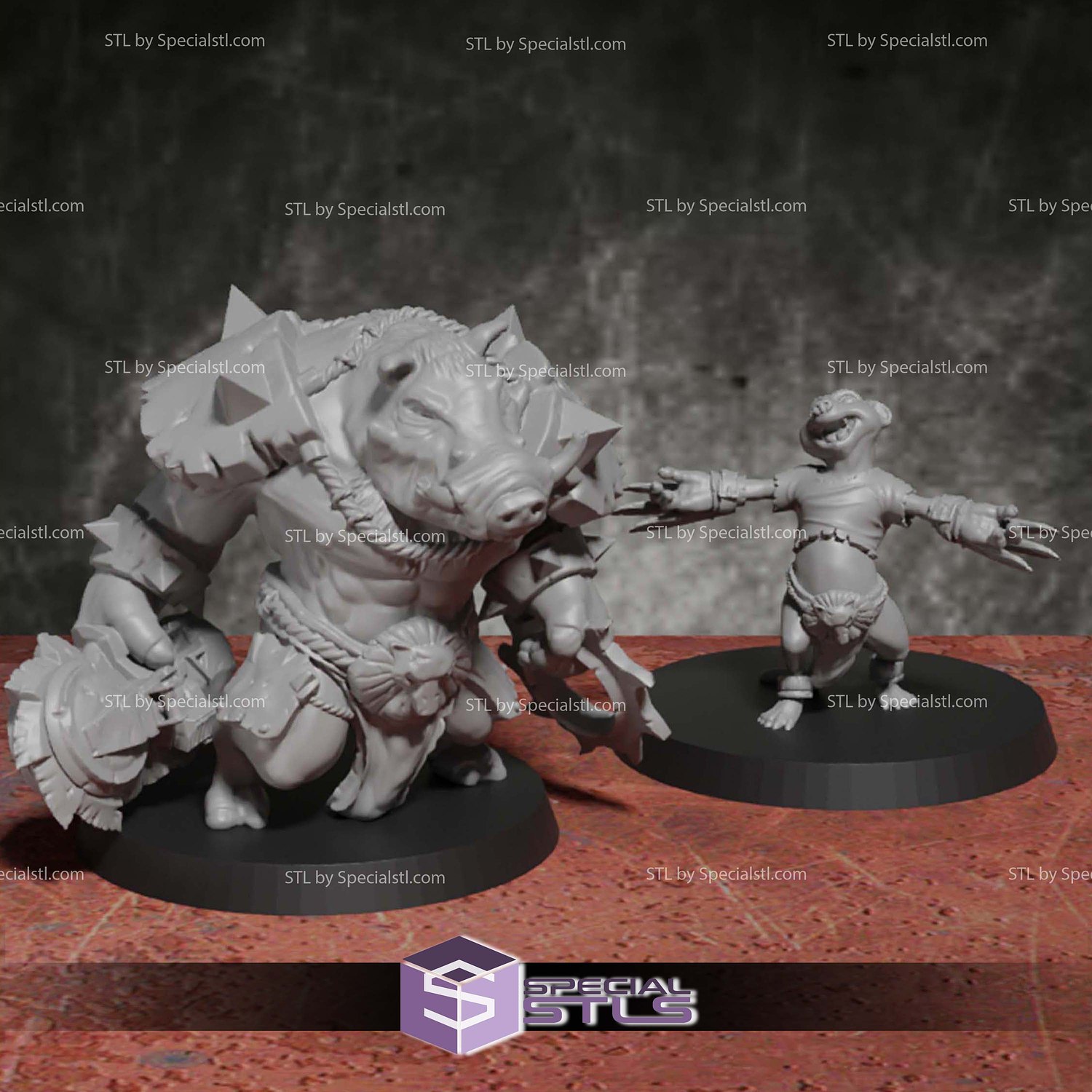 Savannah Pack STL Miniatures | SpecialSTL