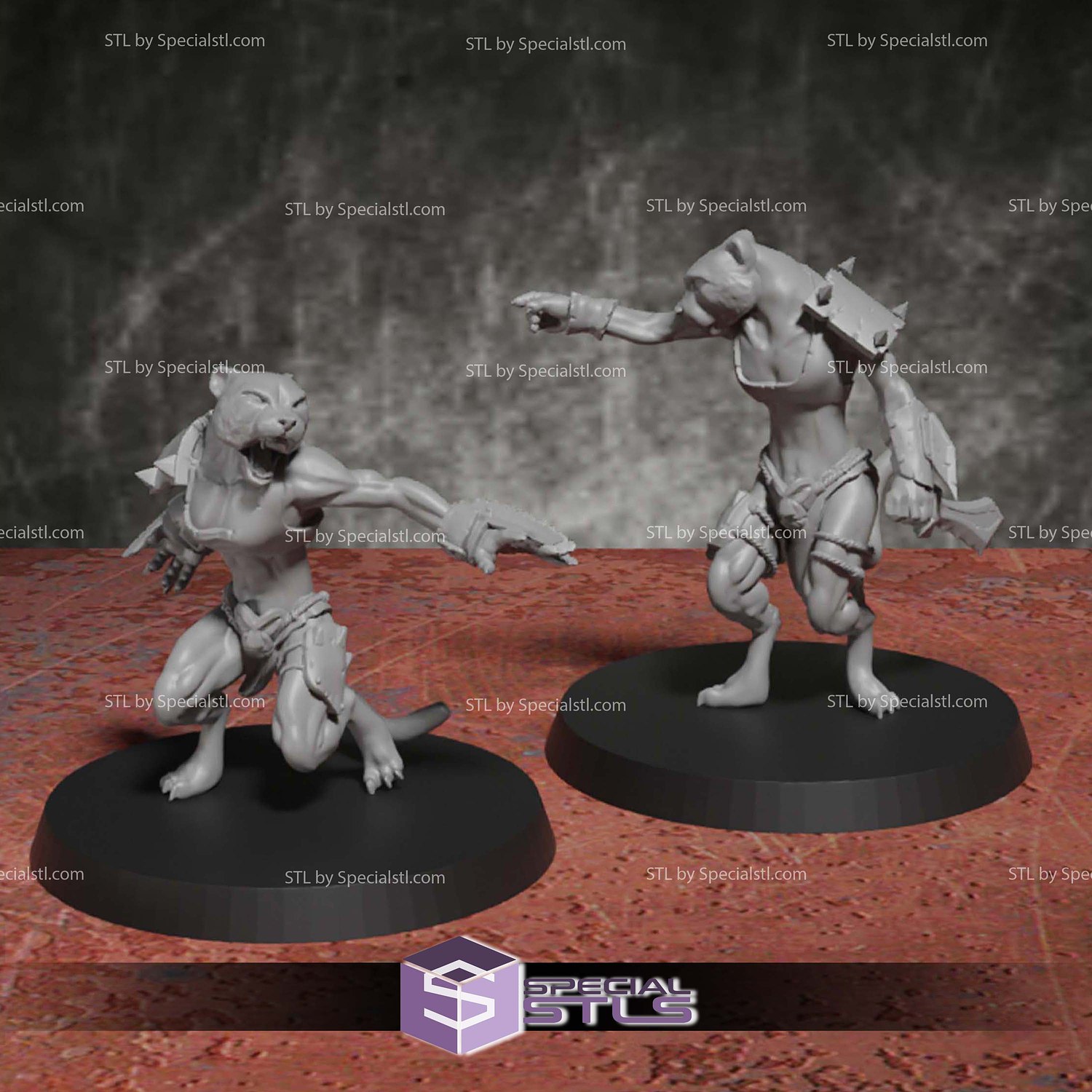 Savannah Pack STL Miniatures | SpecialSTL