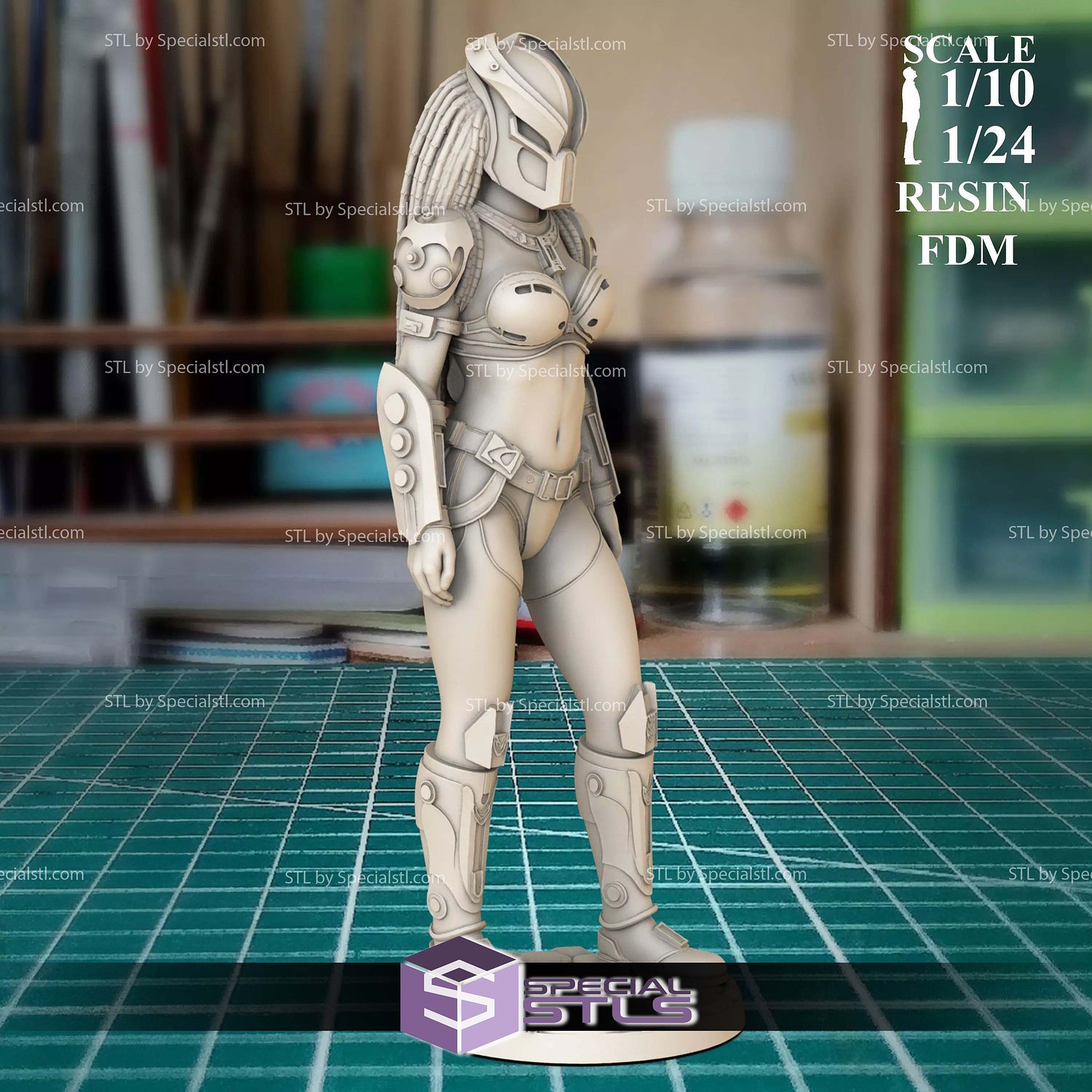 Predator Girl Standalone 3D Printer Files SpecialSTL Predator Girl Standalone 3D Printer Files SpecialSTL