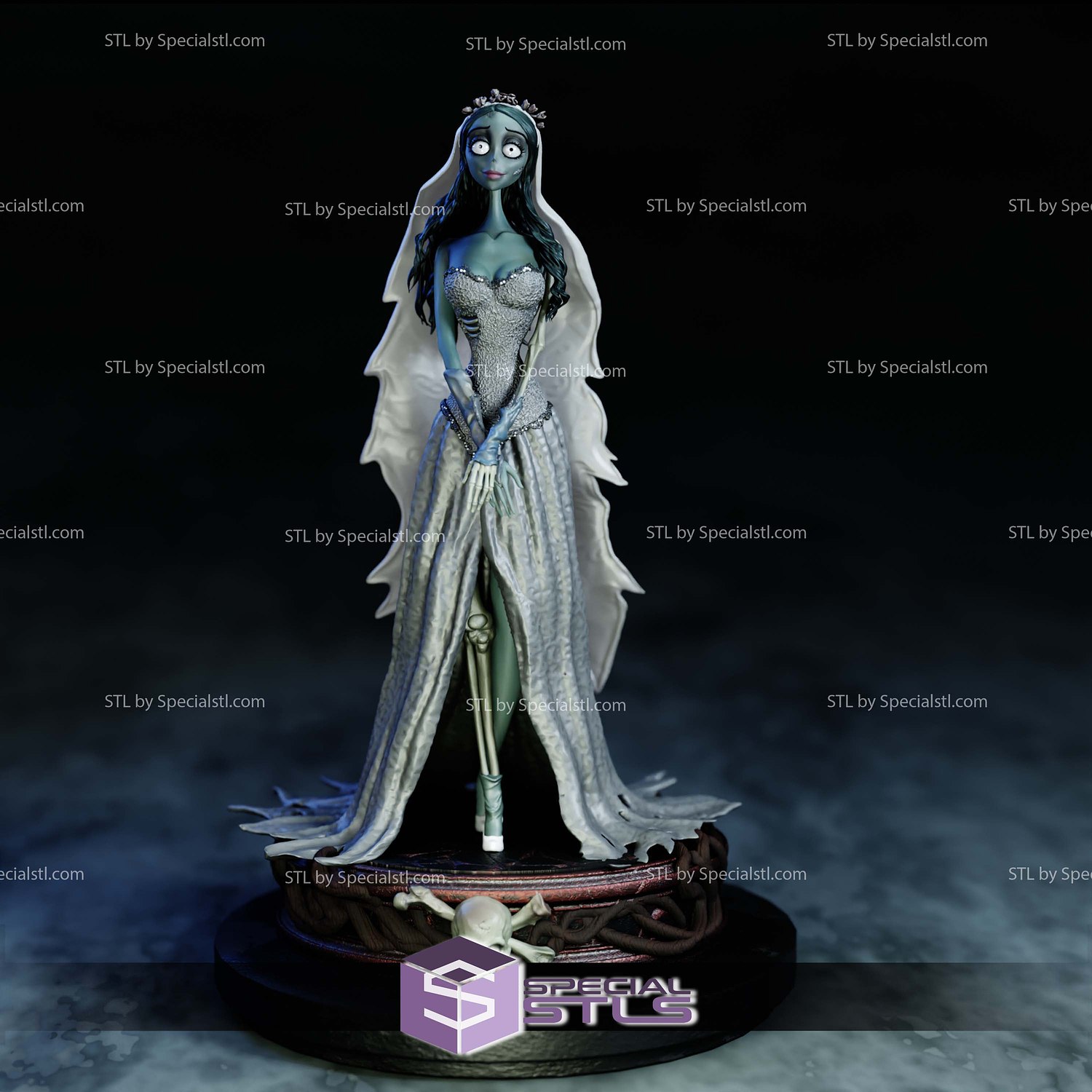 Emily The Corpse Bride V2 STL Files | SpecialSTL