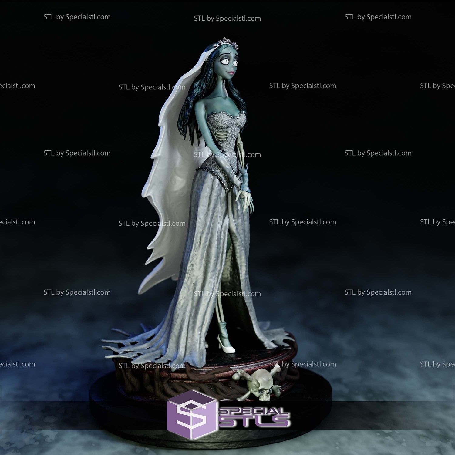Emily The Corpse Bride V2 STL Files | SpecialSTL