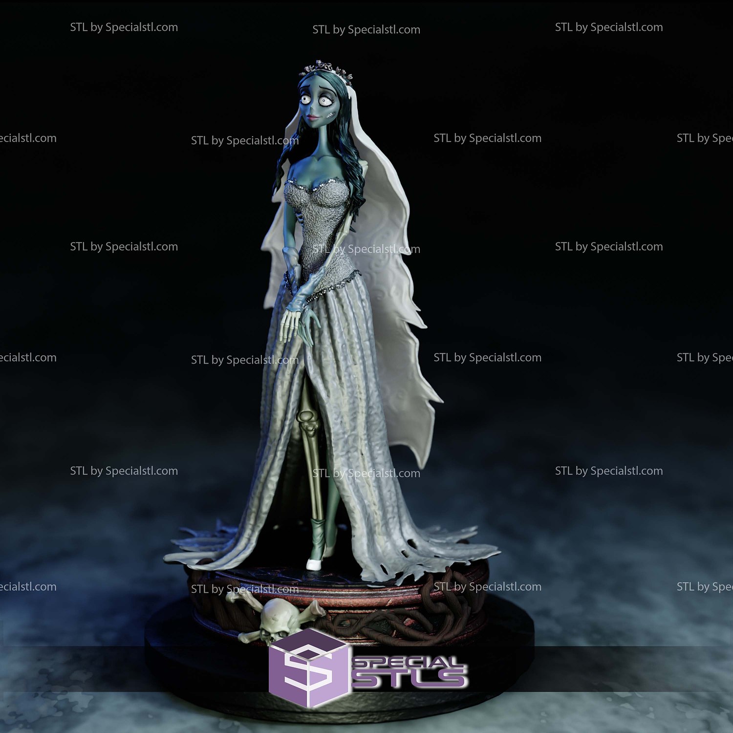 Emily The Corpse Bride V2 STL Files | SpecialSTL