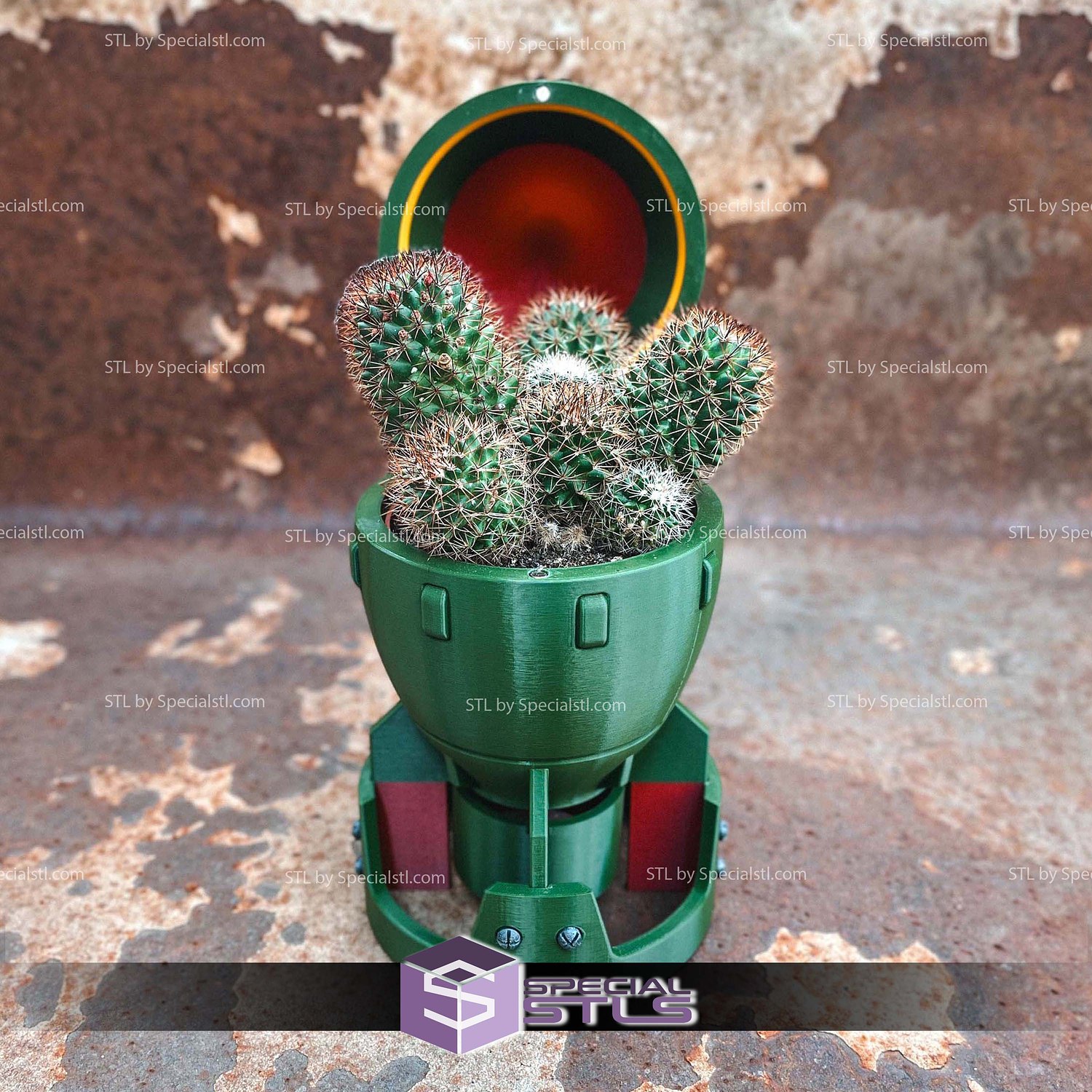Fallout Mini Nuke Bomb Flower Pot STL Files | SpecialSTL