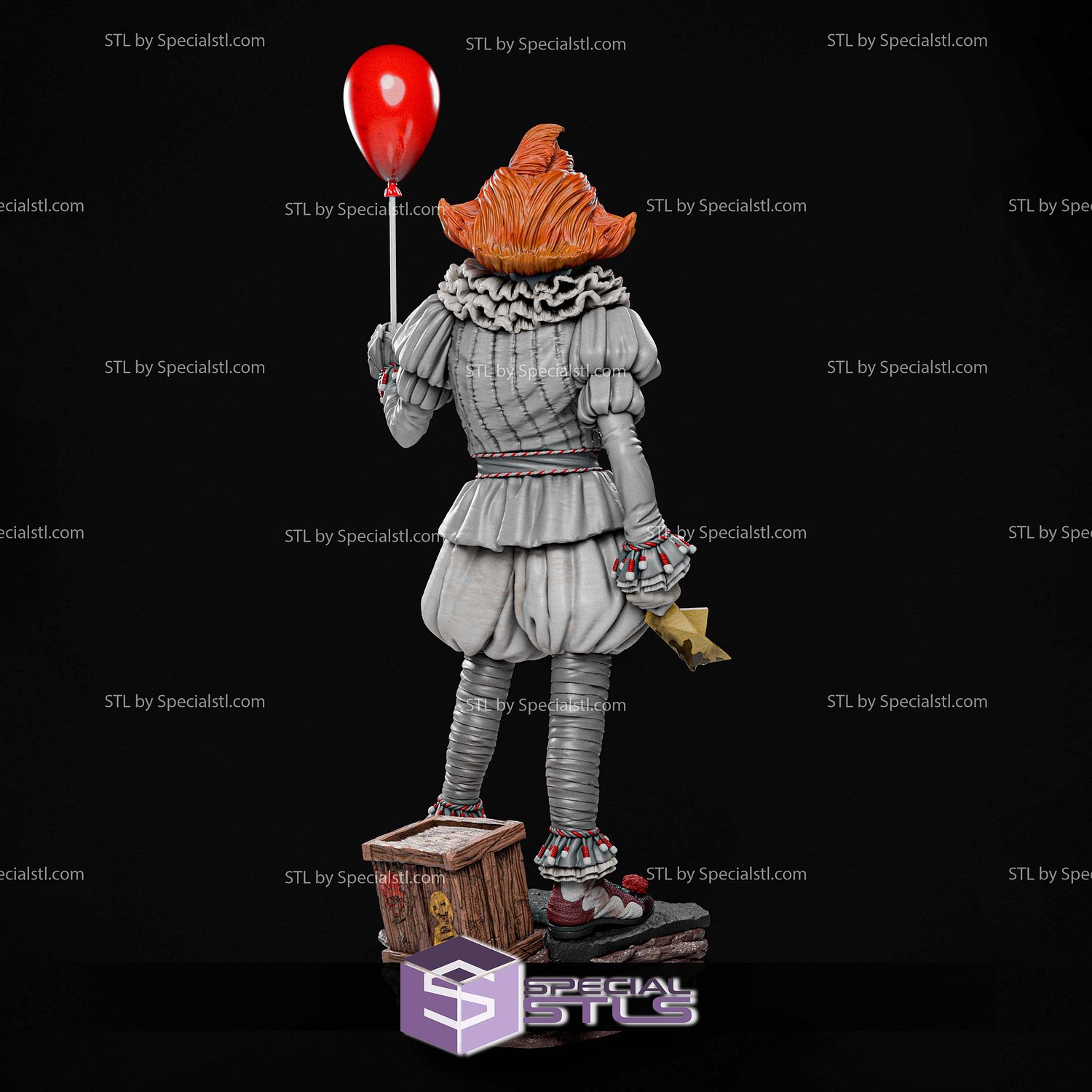 Pennywise Floating Sewers 387mm STL Files | SpecialSTL