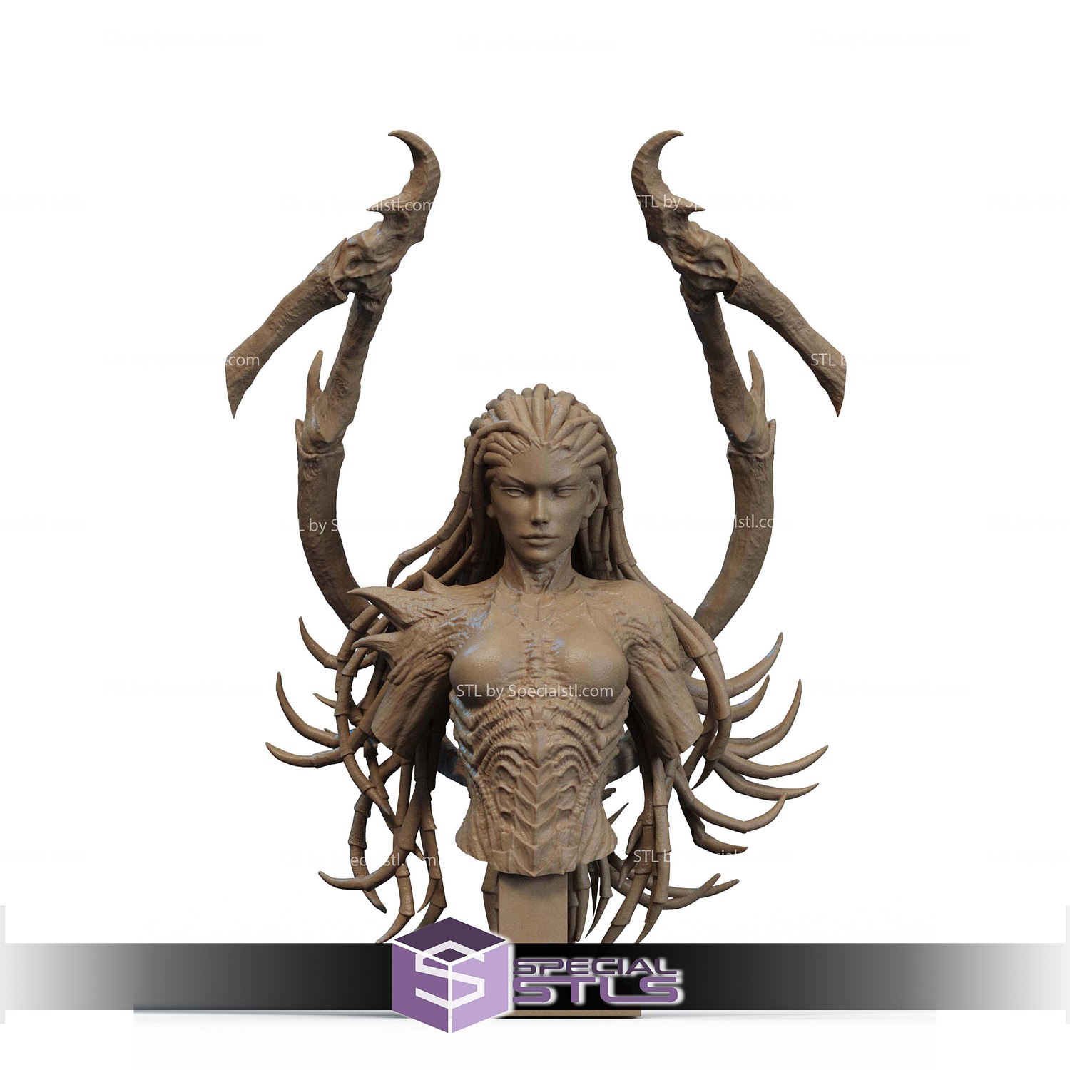 Sarah Kerrigan 2025 Bust STL Files | SpecialSTL