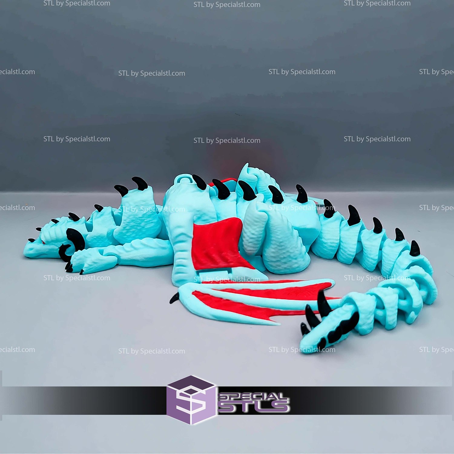 Super Basic STL Dragon Shoulder Puppet | SpecialSTL