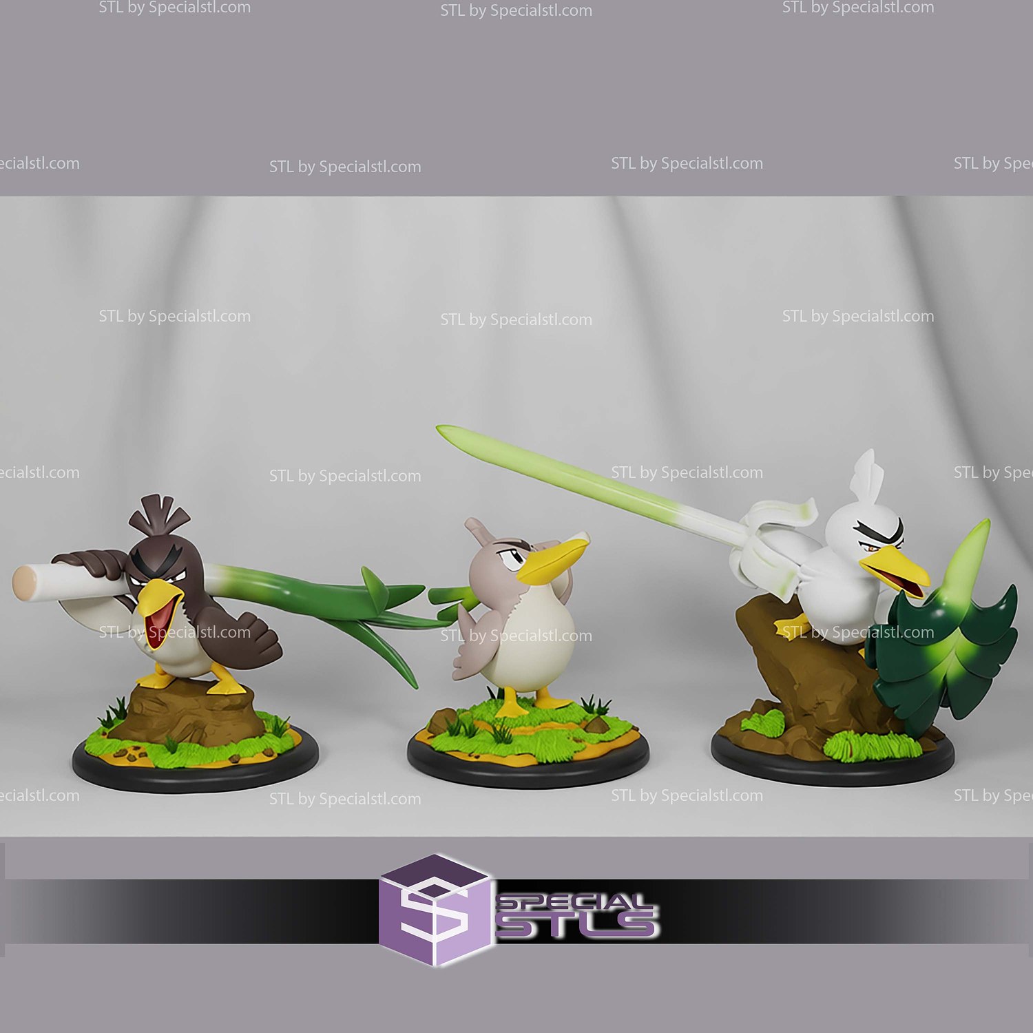 Basic Pokemon STL Farfetchd Sirfetchd | SpecialSTL