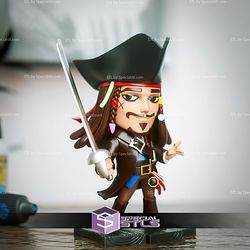Chibi STL Collection Jack Sparow | SpecialSTL