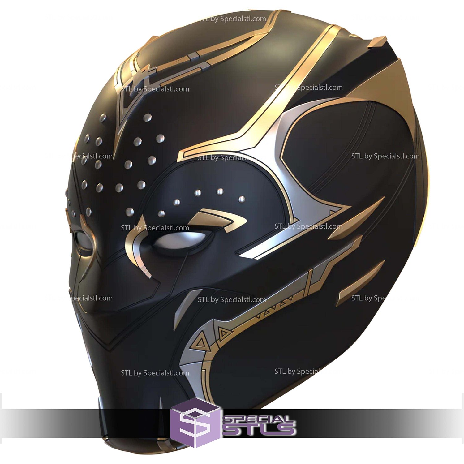Cosplay STL Files Black Panther Shuri Helmet V2 | SpecialSTL