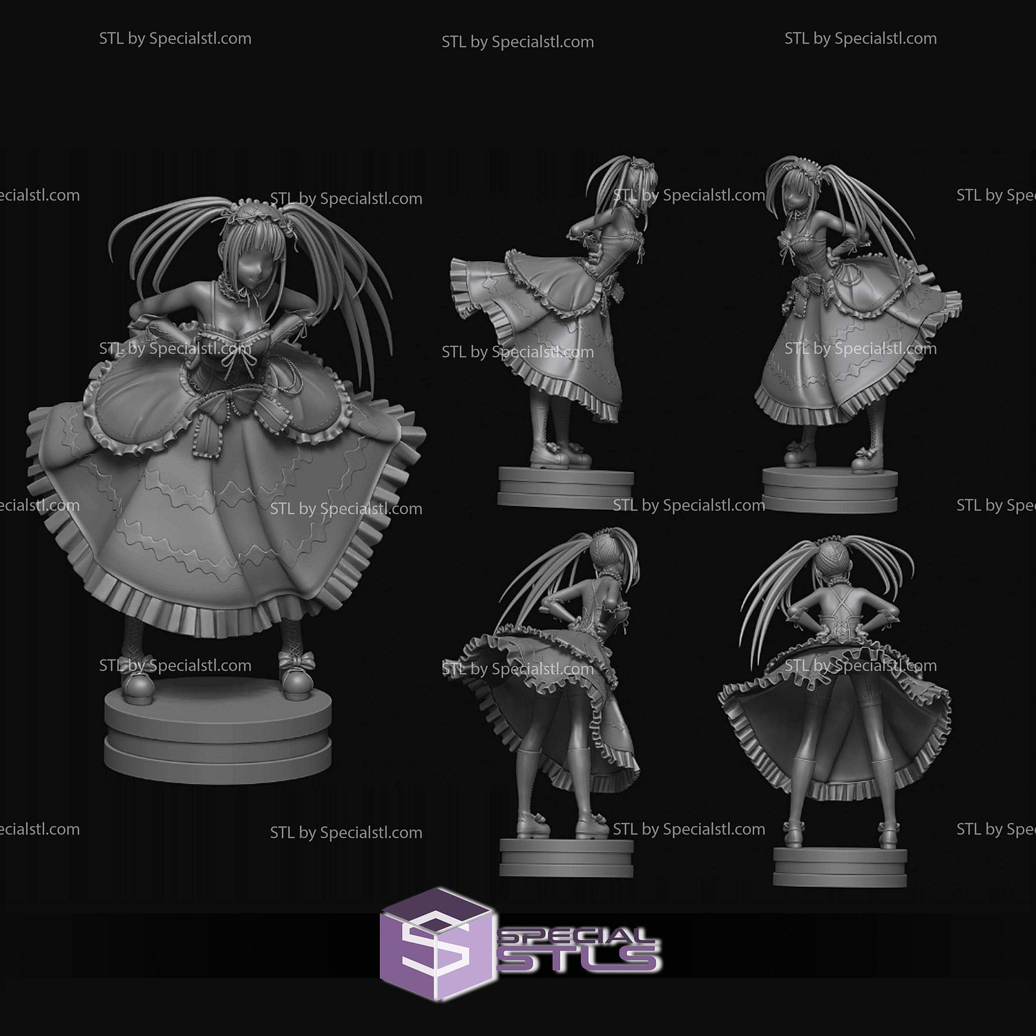 Kurumi Tokisaki V3 STL Files | SpecialSTL