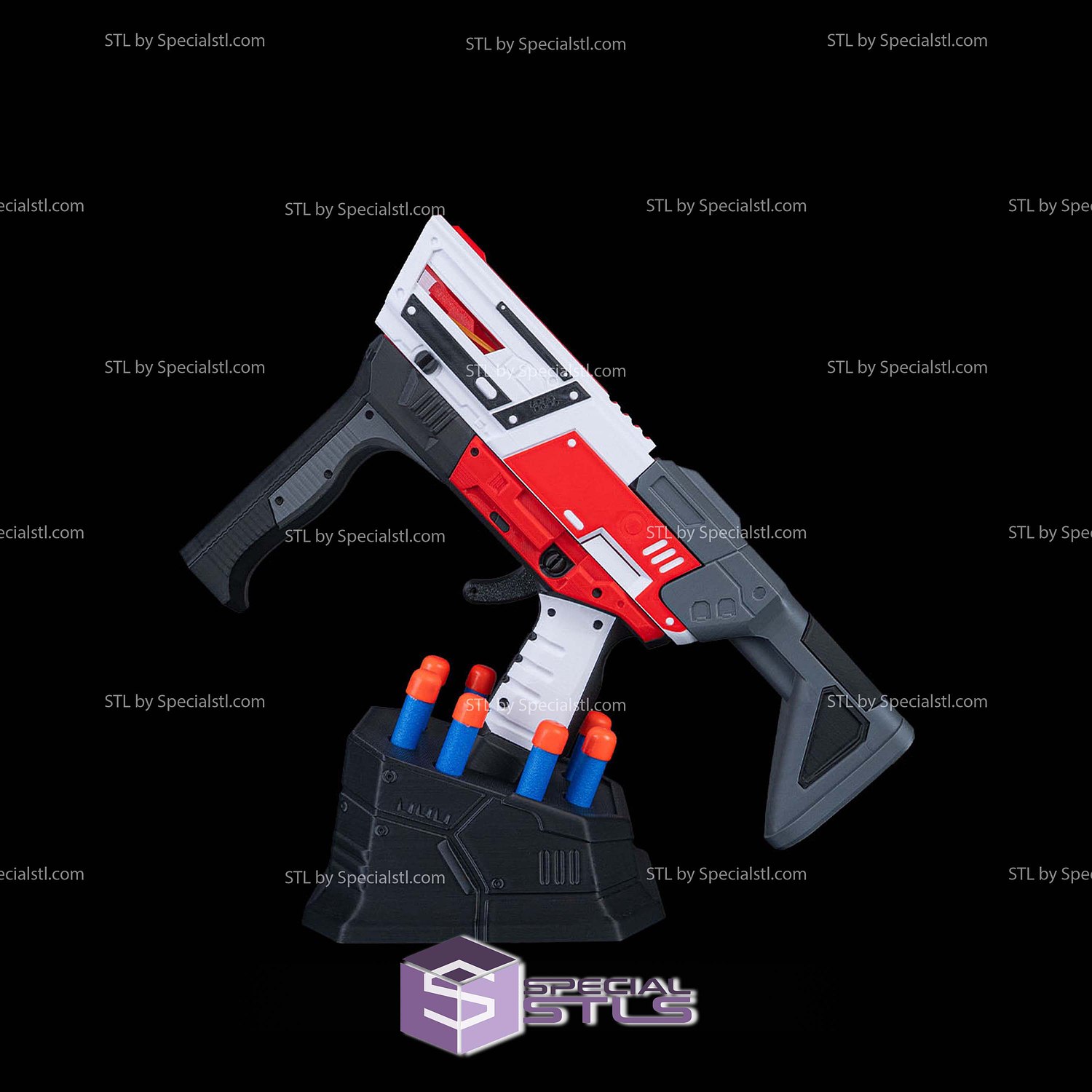Super Basic STL PowerStock Dart Blaster | SpecialSTL