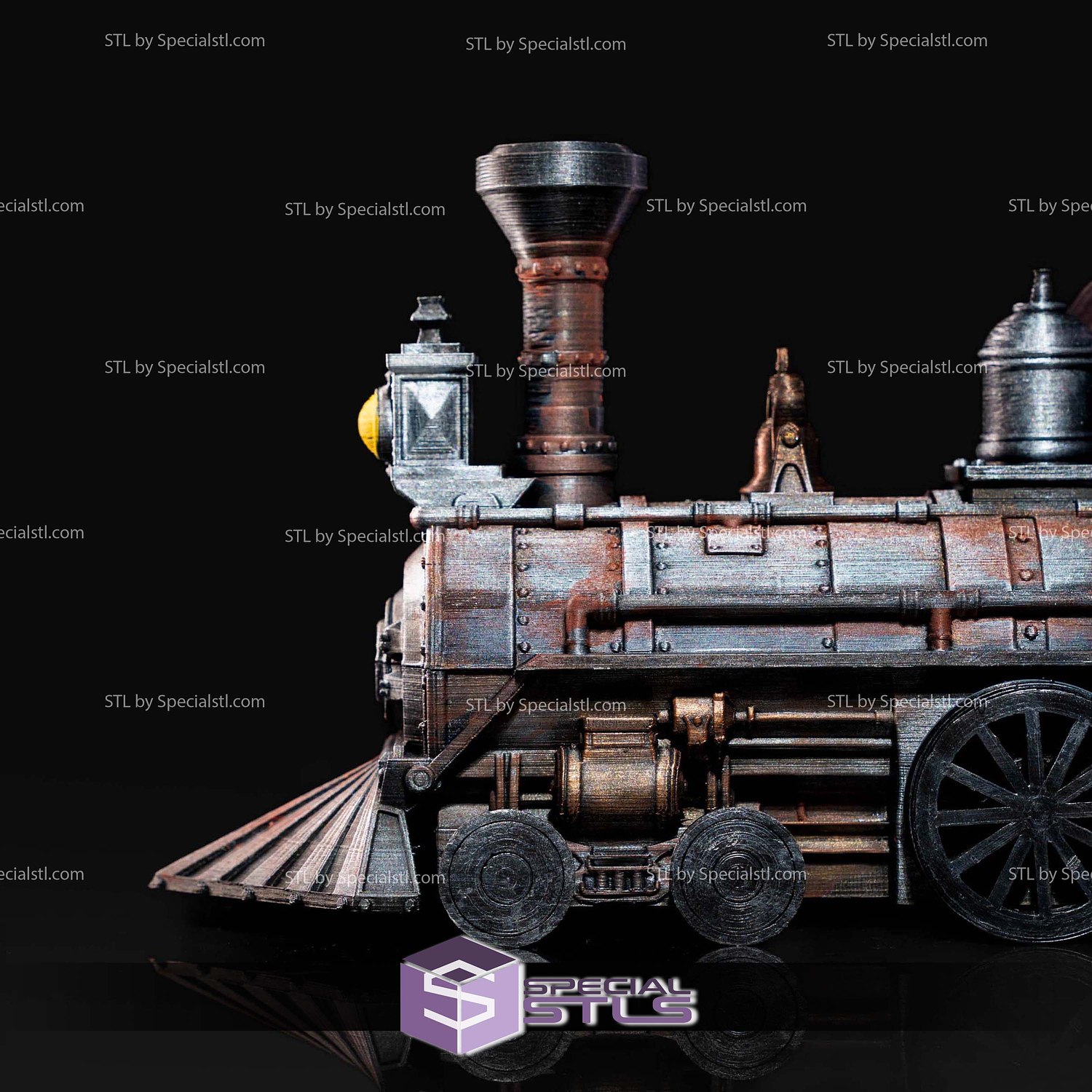 Super Basic STL Steam Locomotive | SpecialSTL
