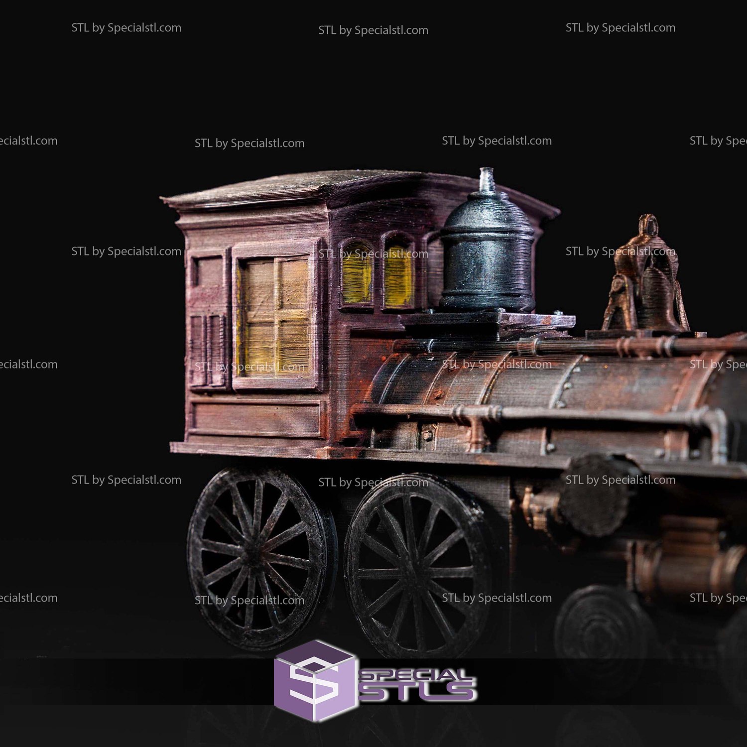 Super Basic STL Steam Locomotive | SpecialSTL