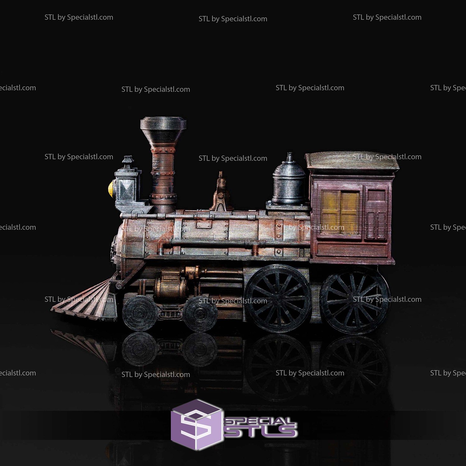 Super Basic STL Steam Locomotive | SpecialSTL