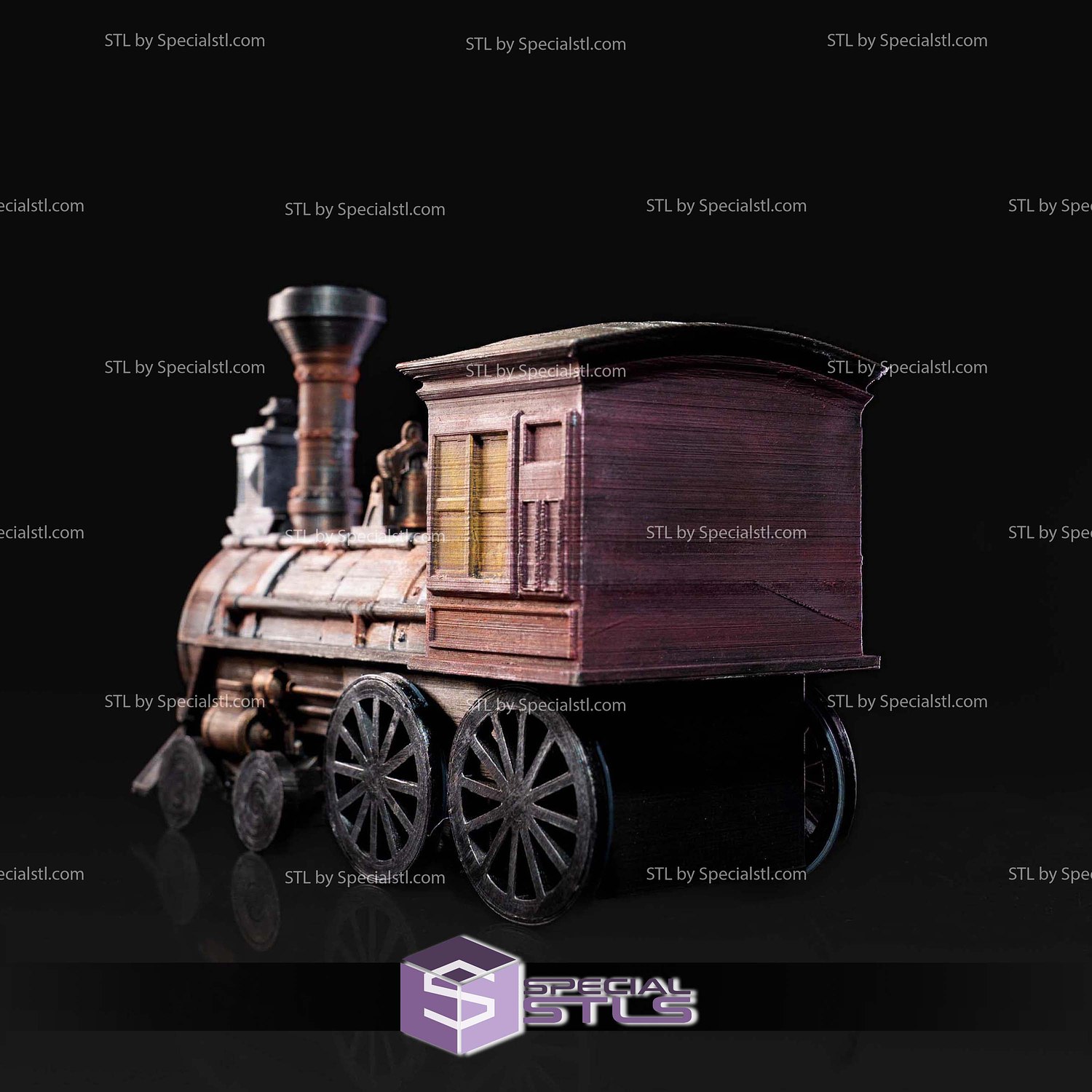 Super Basic STL Steam Locomotive | SpecialSTL