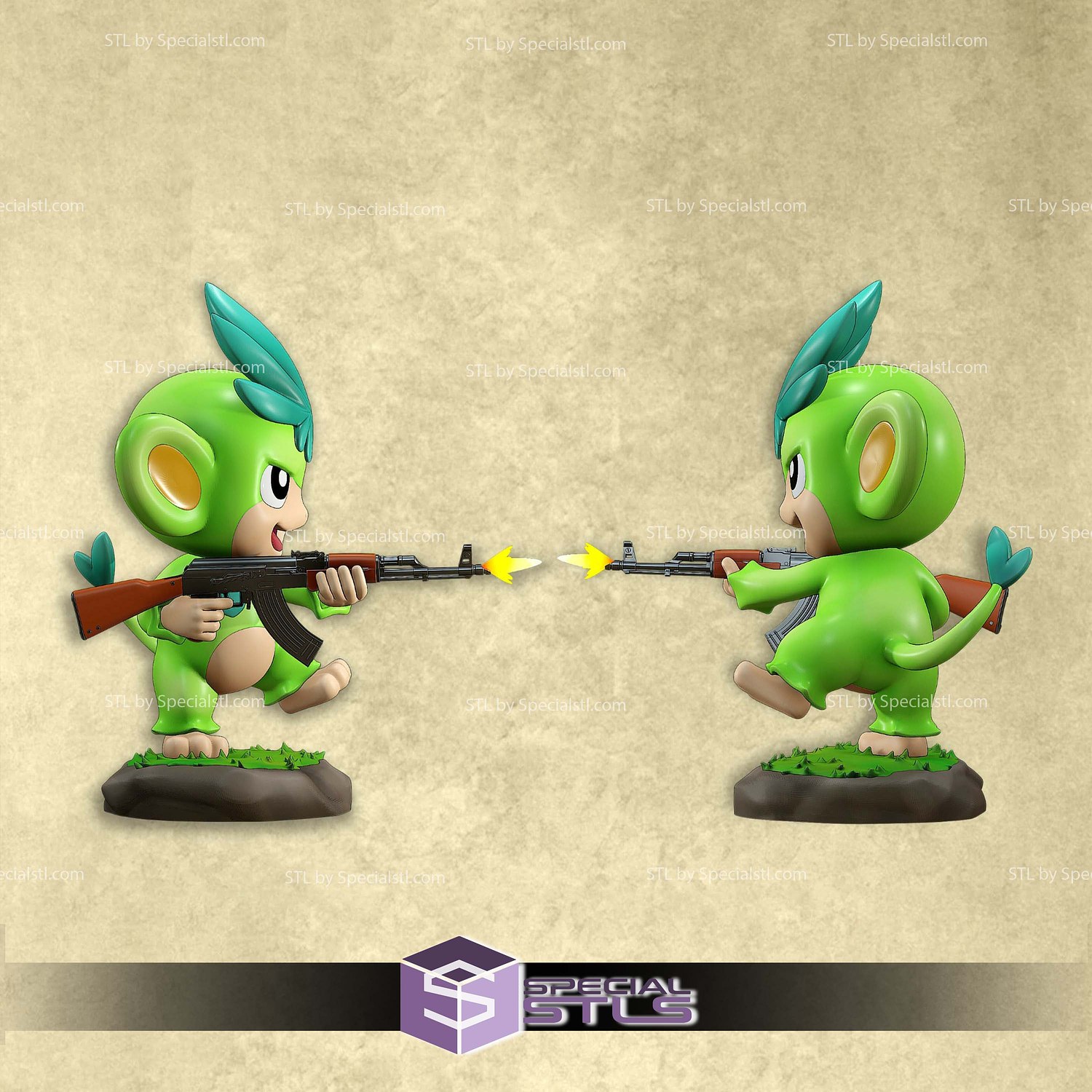 Tanzee Palworld Basic STL Files | SpecialSTL