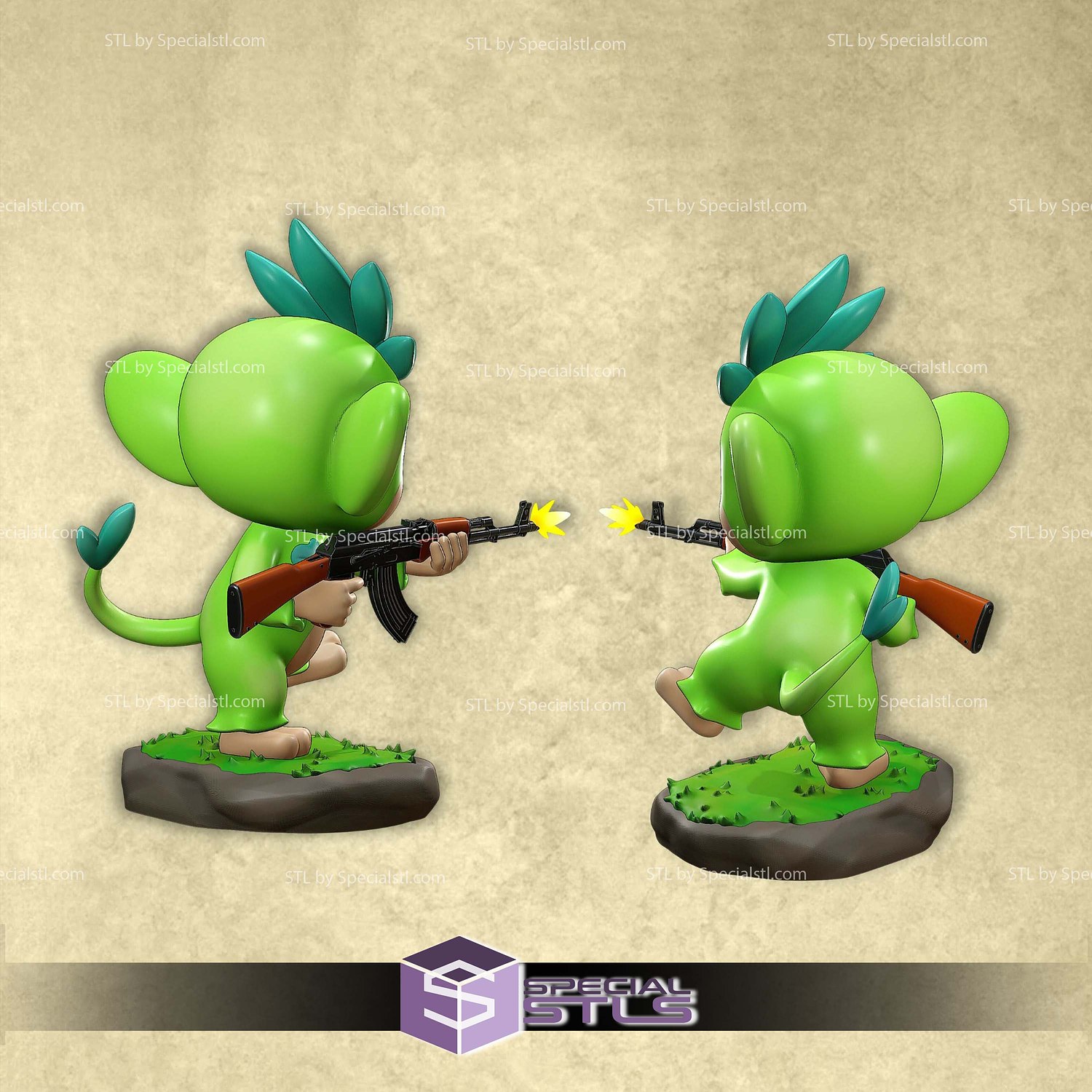 Tanzee Palworld Basic STL Files | SpecialSTL