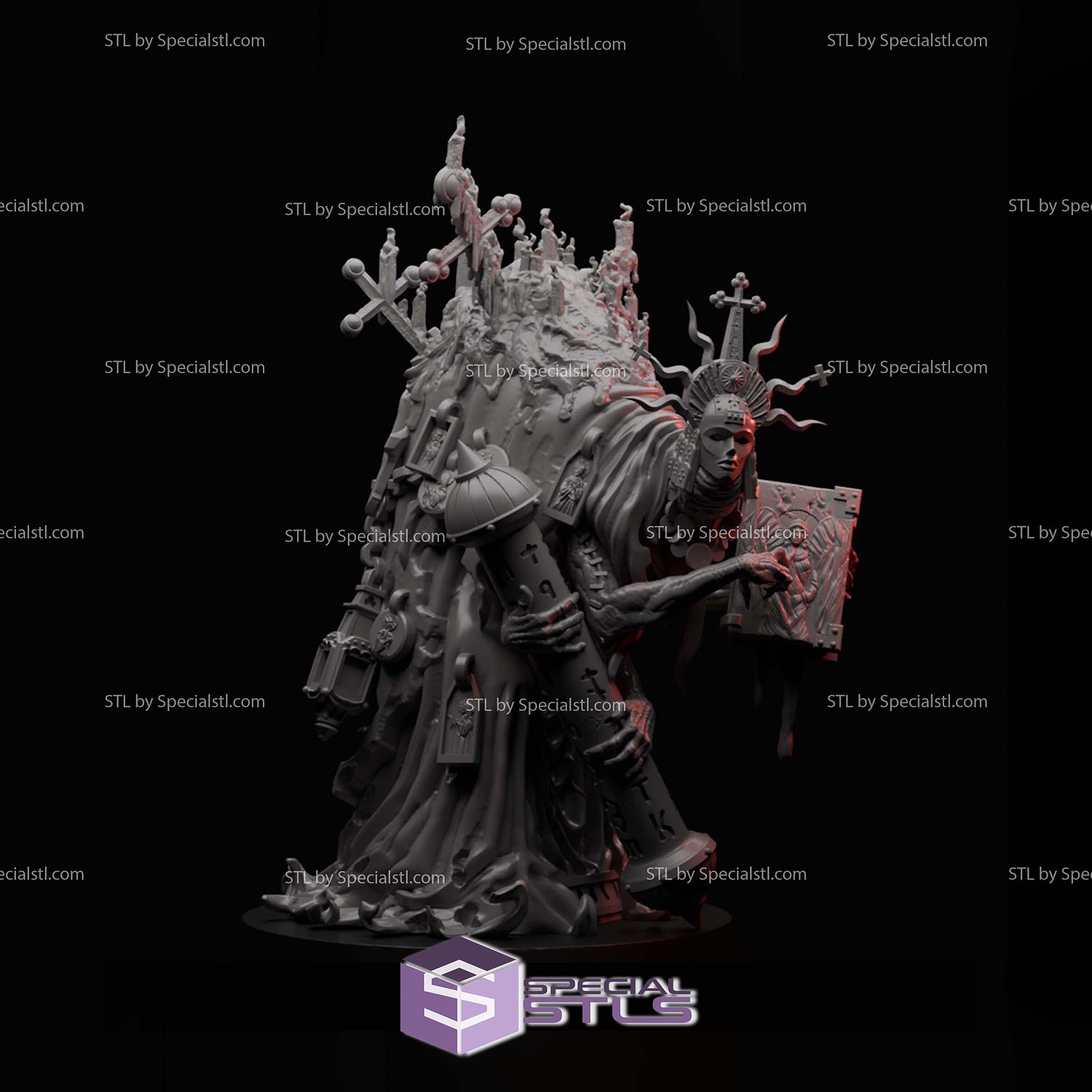 Trench Crusade Scripture Guardian Mercenaries STL Miniatures | SpecialSTL