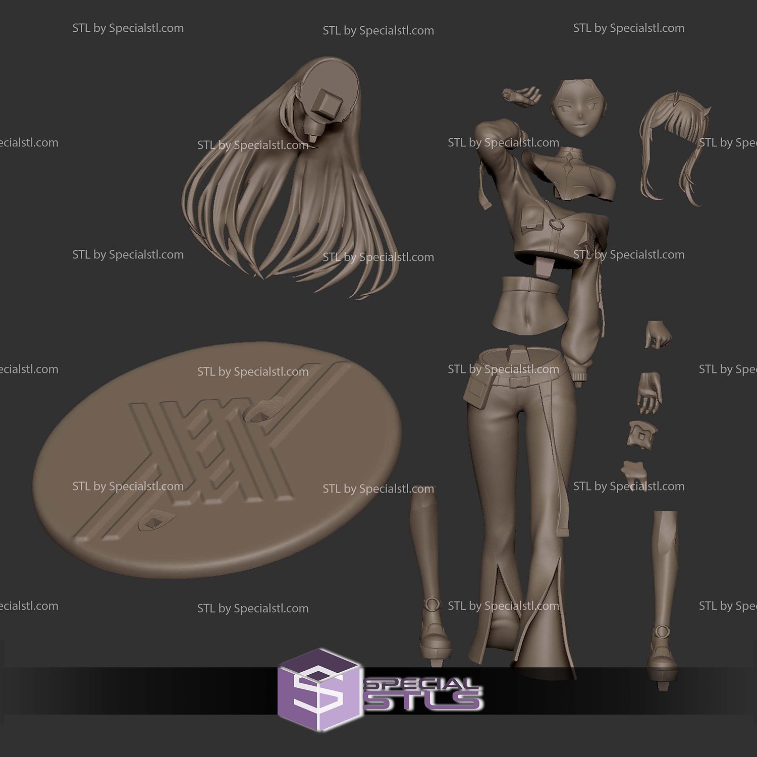 Zero Two Street Wear Edition STL Files | SpecialSTL