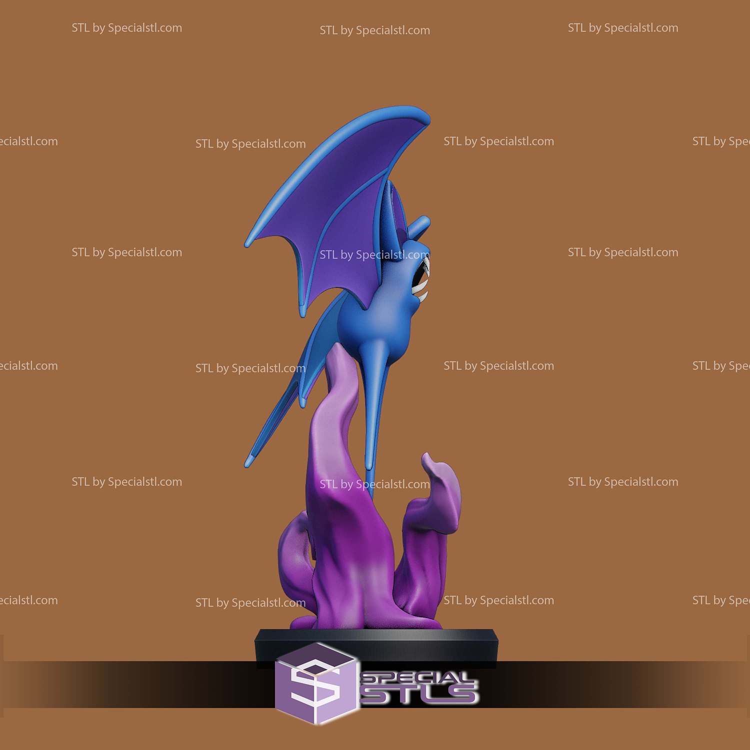 Zubat Pokemon Basic STL Files | SpecialSTL