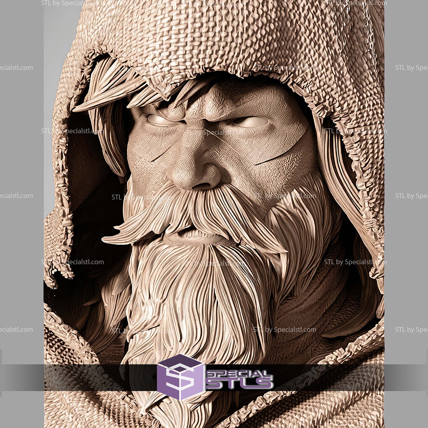 Green Arrow Vampire Hunter Portrait Bust 296mm STL Files | SpecialSTL