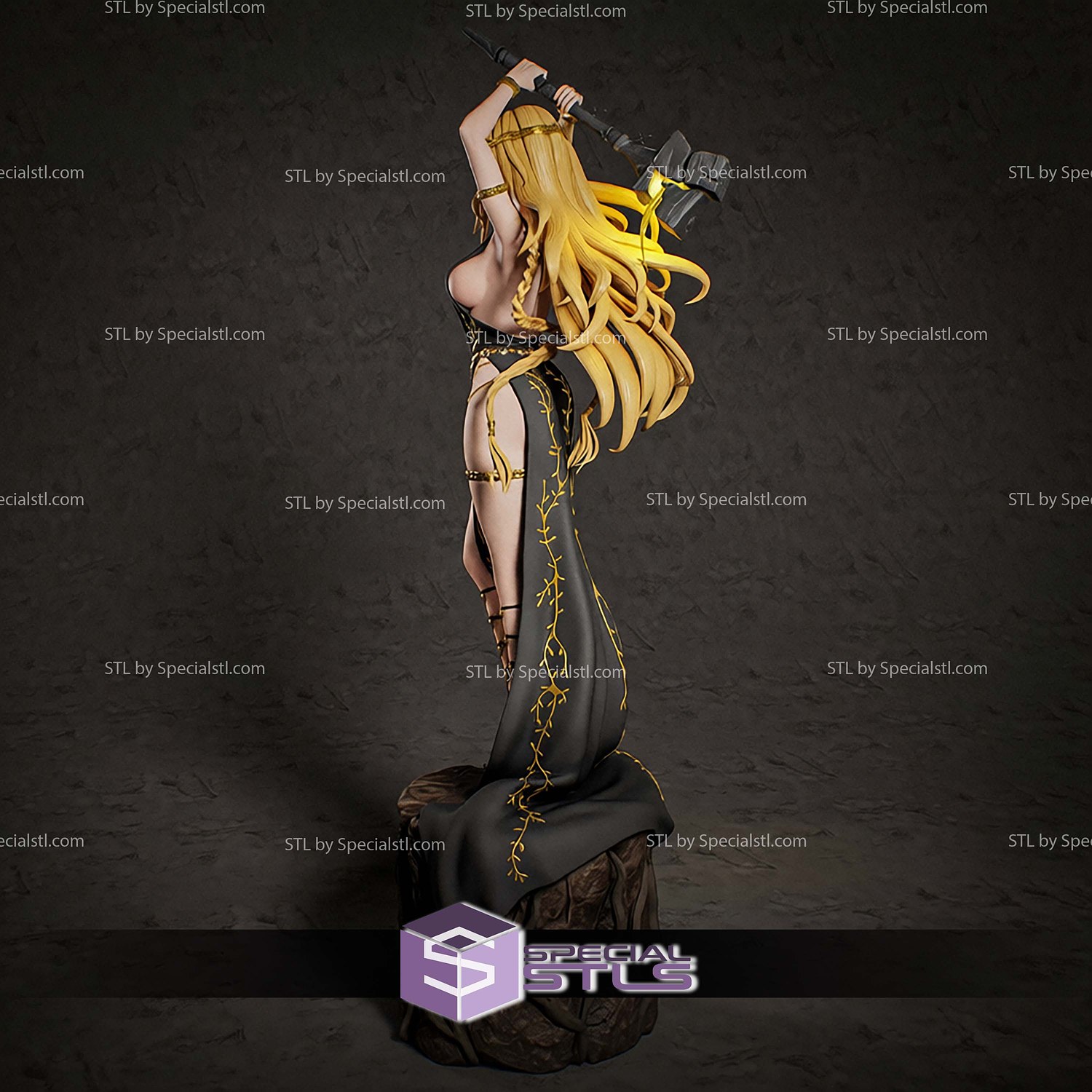 Queen Marika Elden Ring 347mm STL Files | SpecialSTL