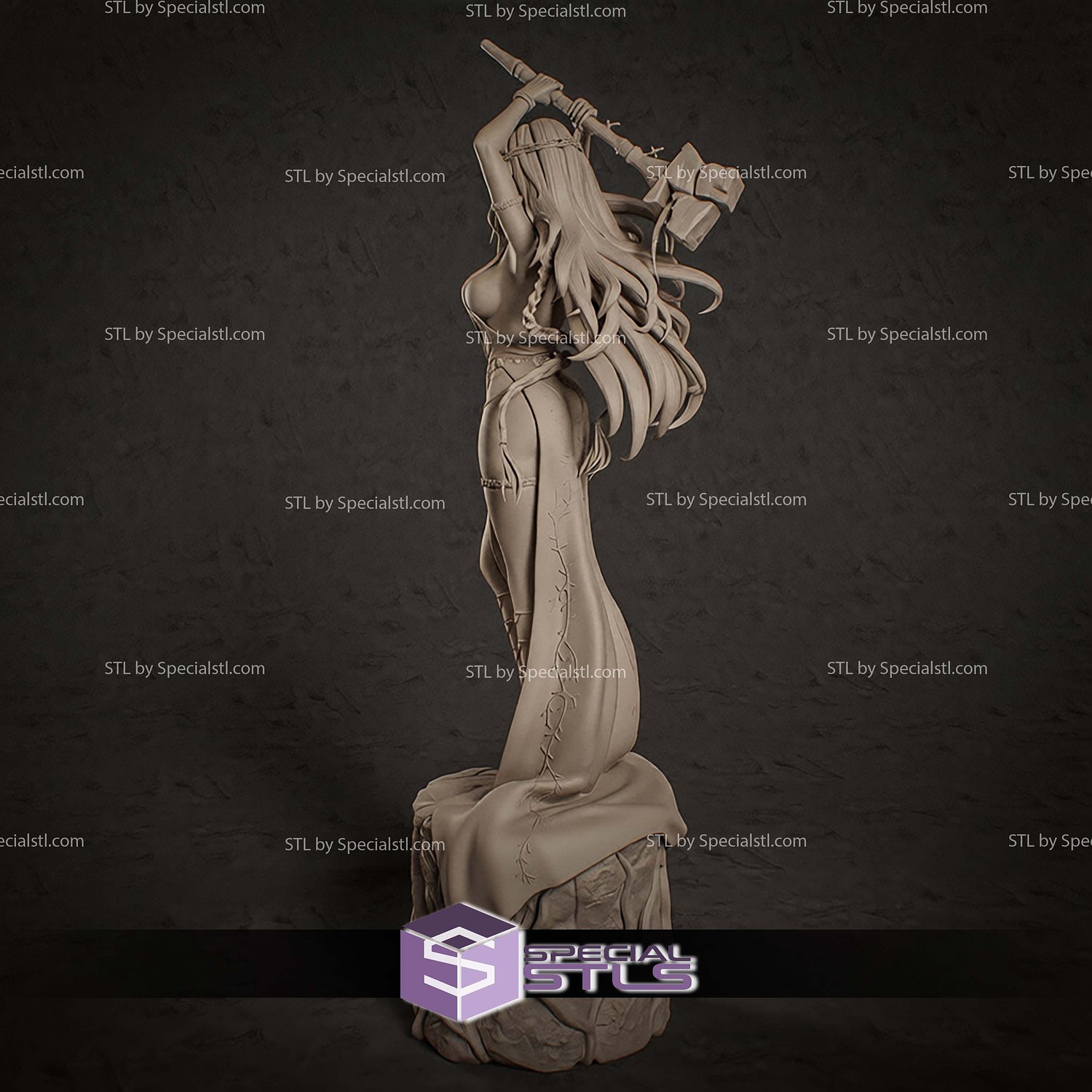 Queen Marika Elden Ring 347mm STL Files | SpecialSTL