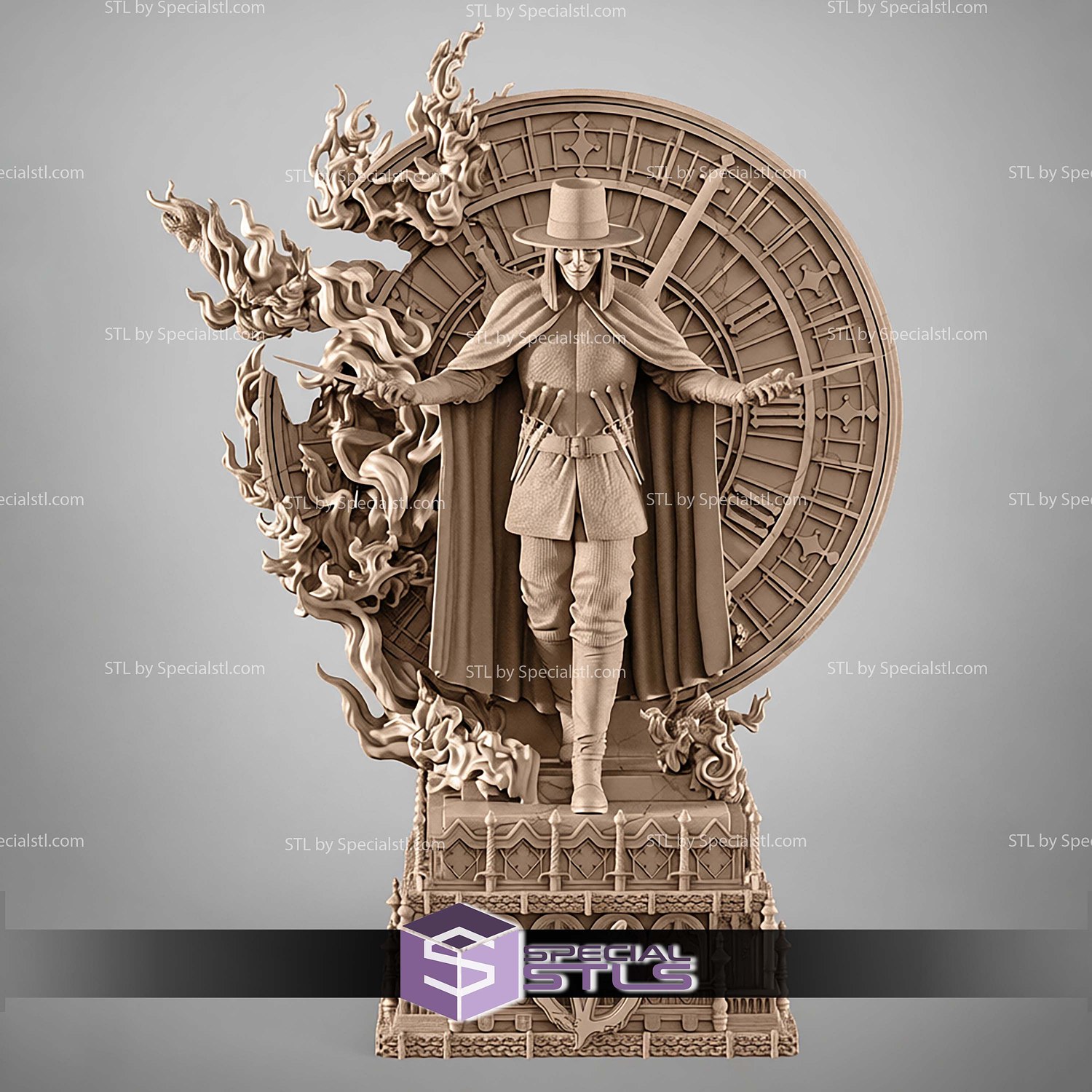 V for Vendetta 530mm STL Files | SpecialSTL