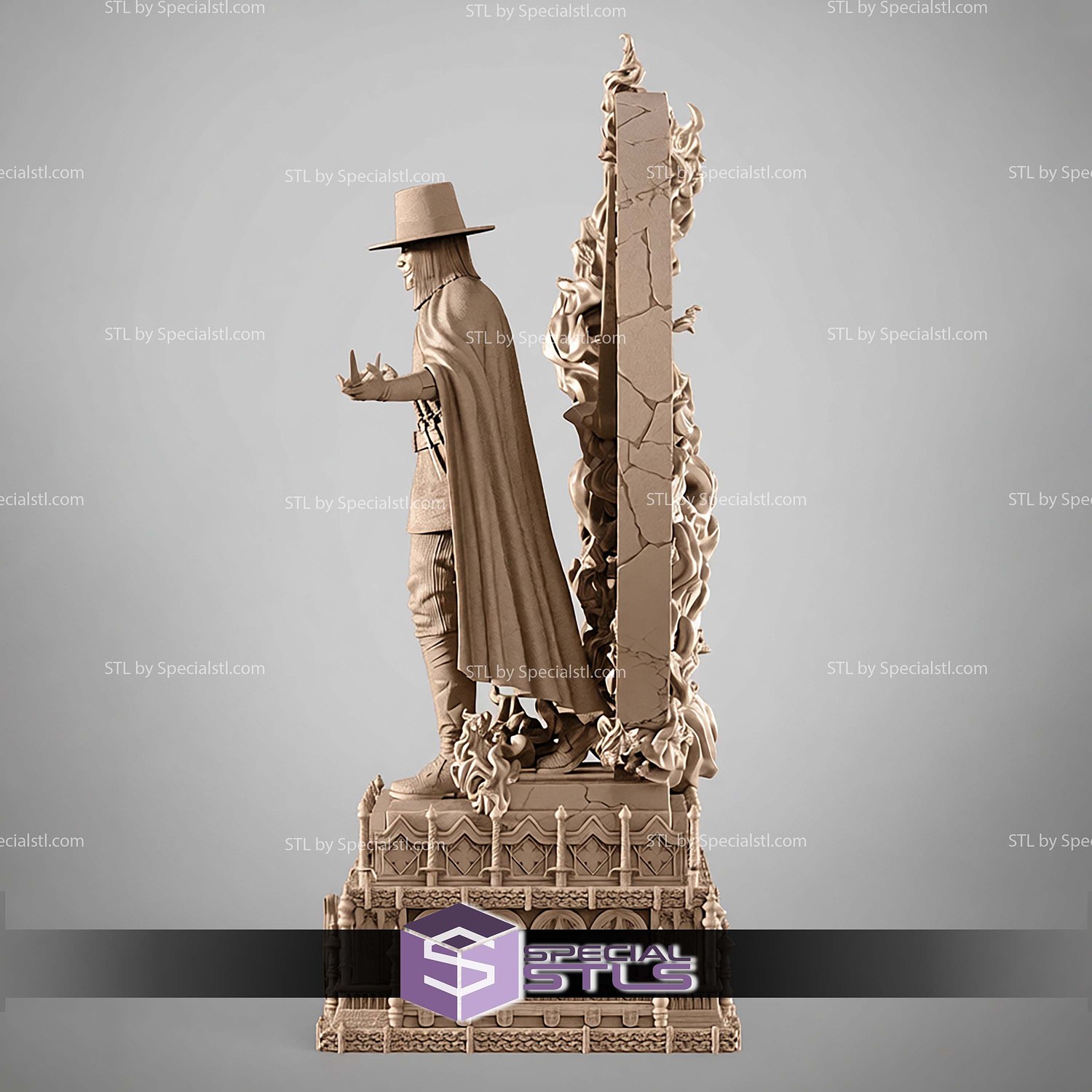 V for Vendetta 530mm STL Files | SpecialSTL