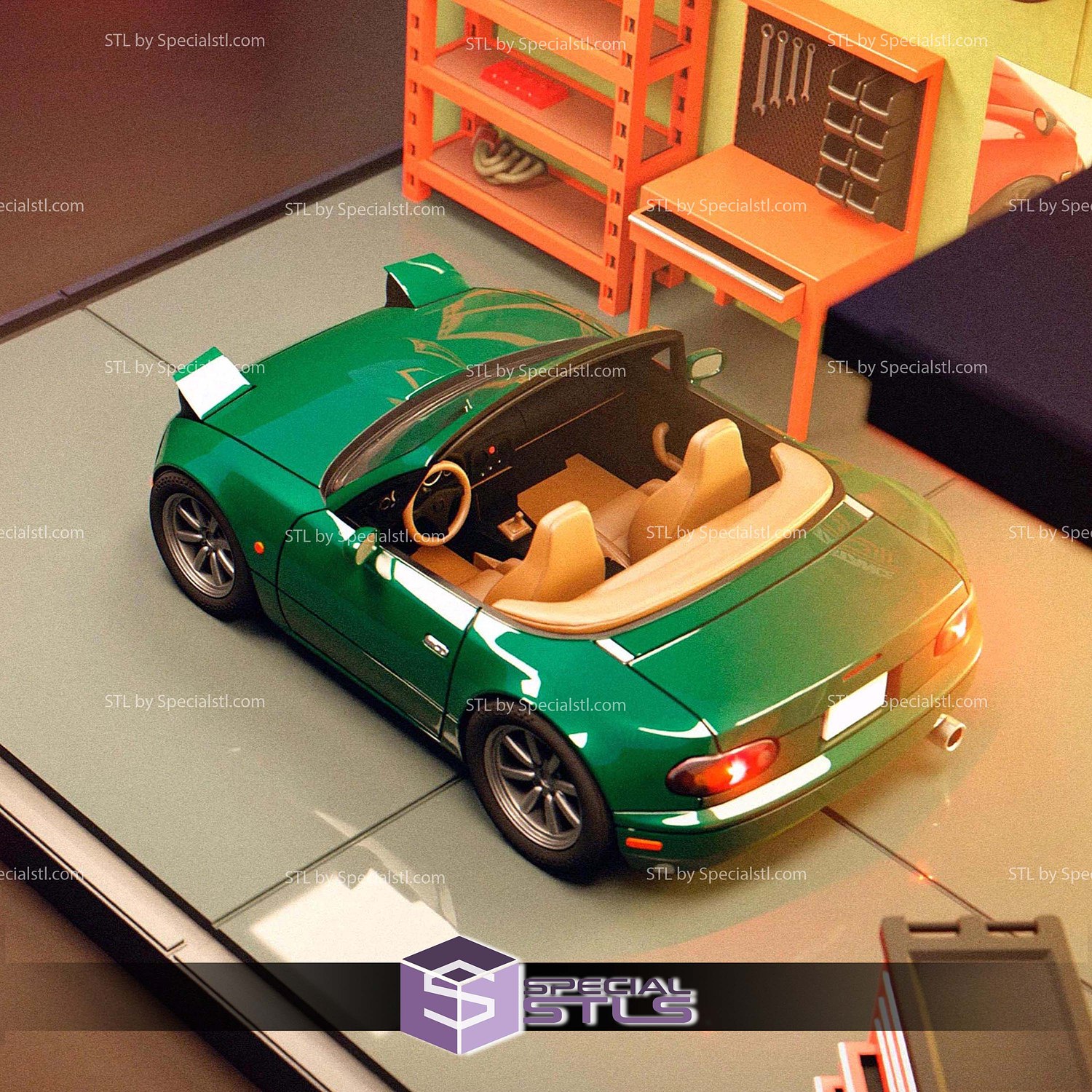 Model Kit Car STL Files MX5 NA | SpecialSTL