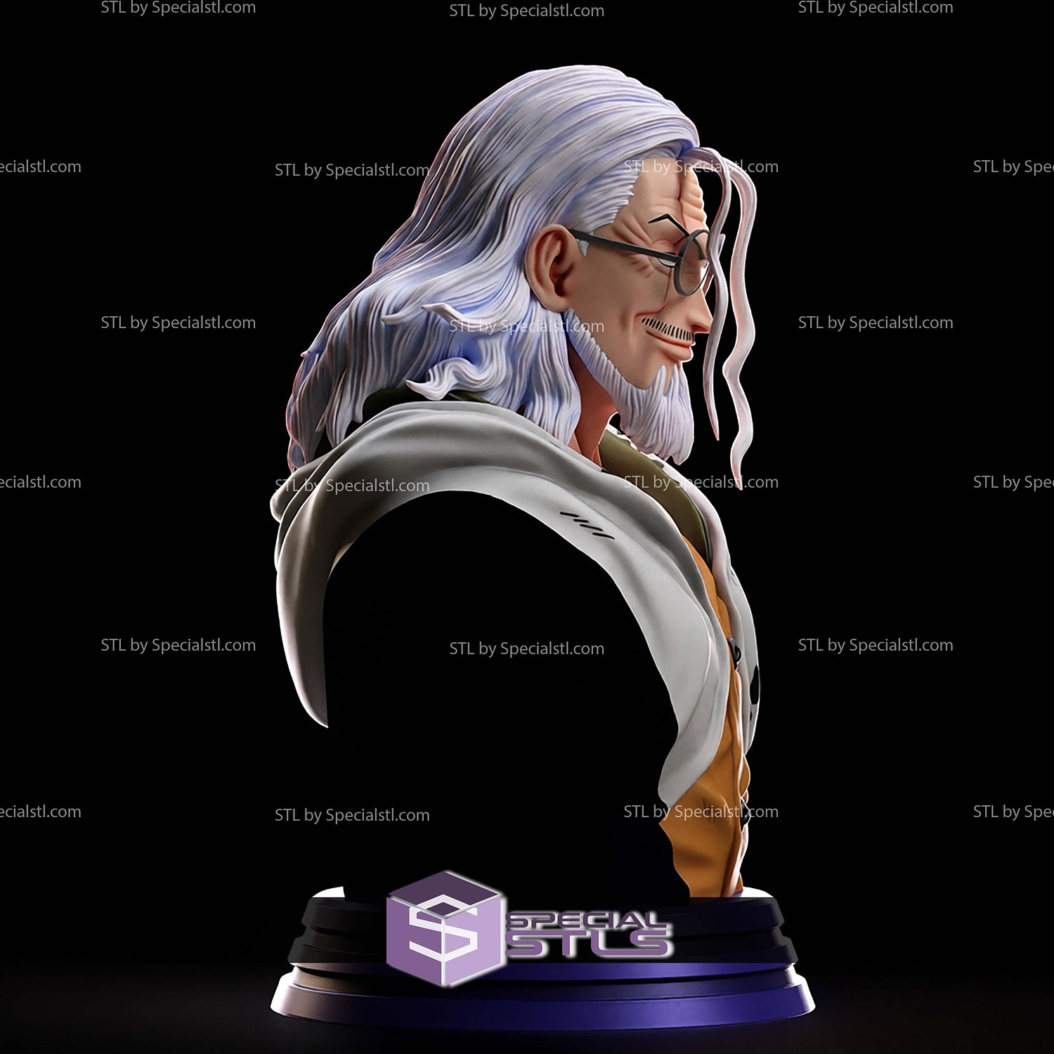 Silvers Rayleigh Bust V2 STL Files | SpecialSTL