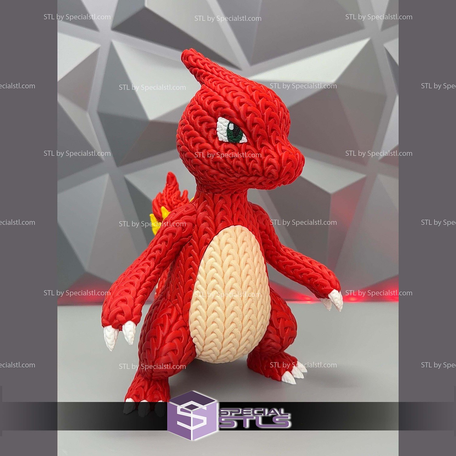 Super Basic STL Charmeleon Knitted | SpecialSTL