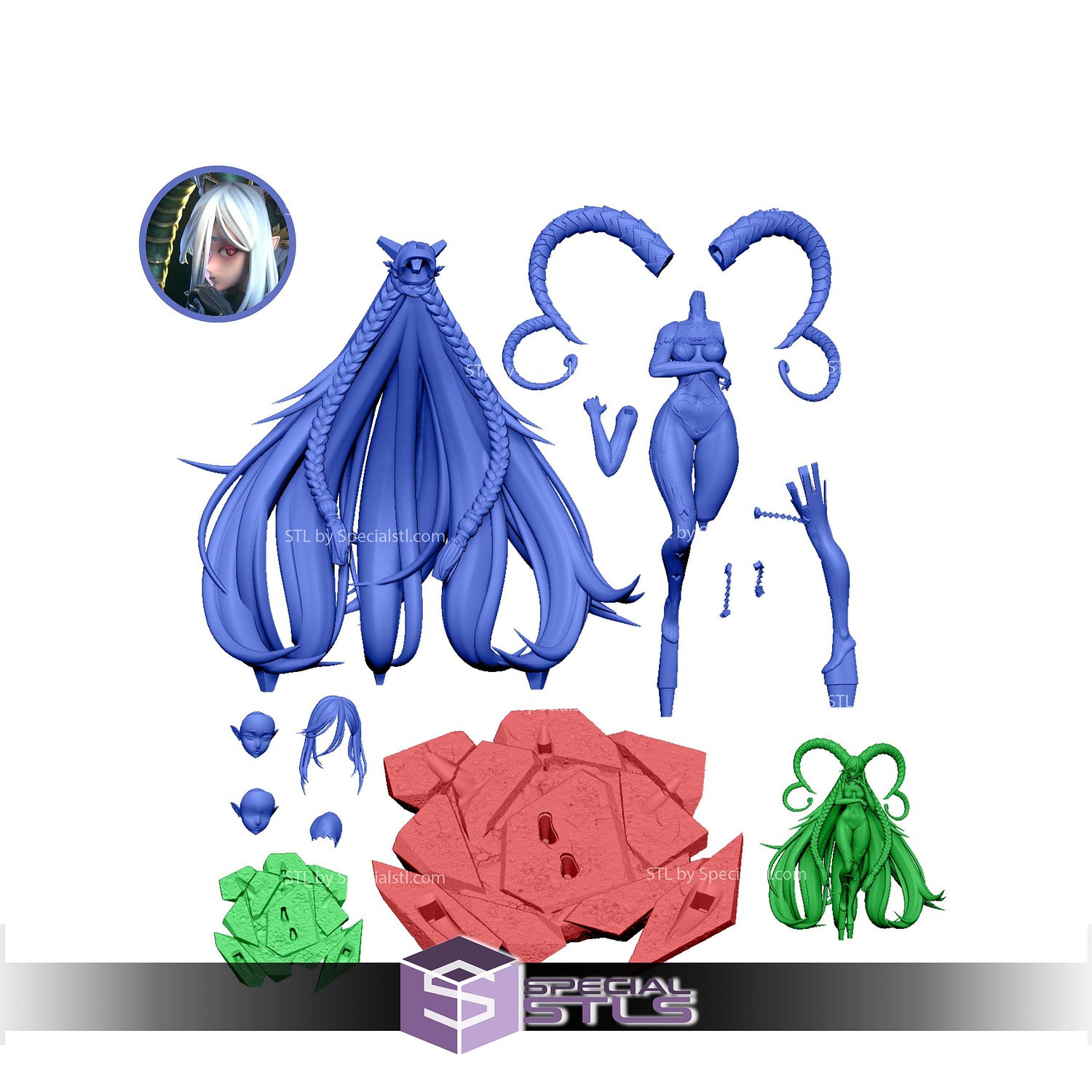 Tiamat Fate Grand Order STL Files | SpecialSTL