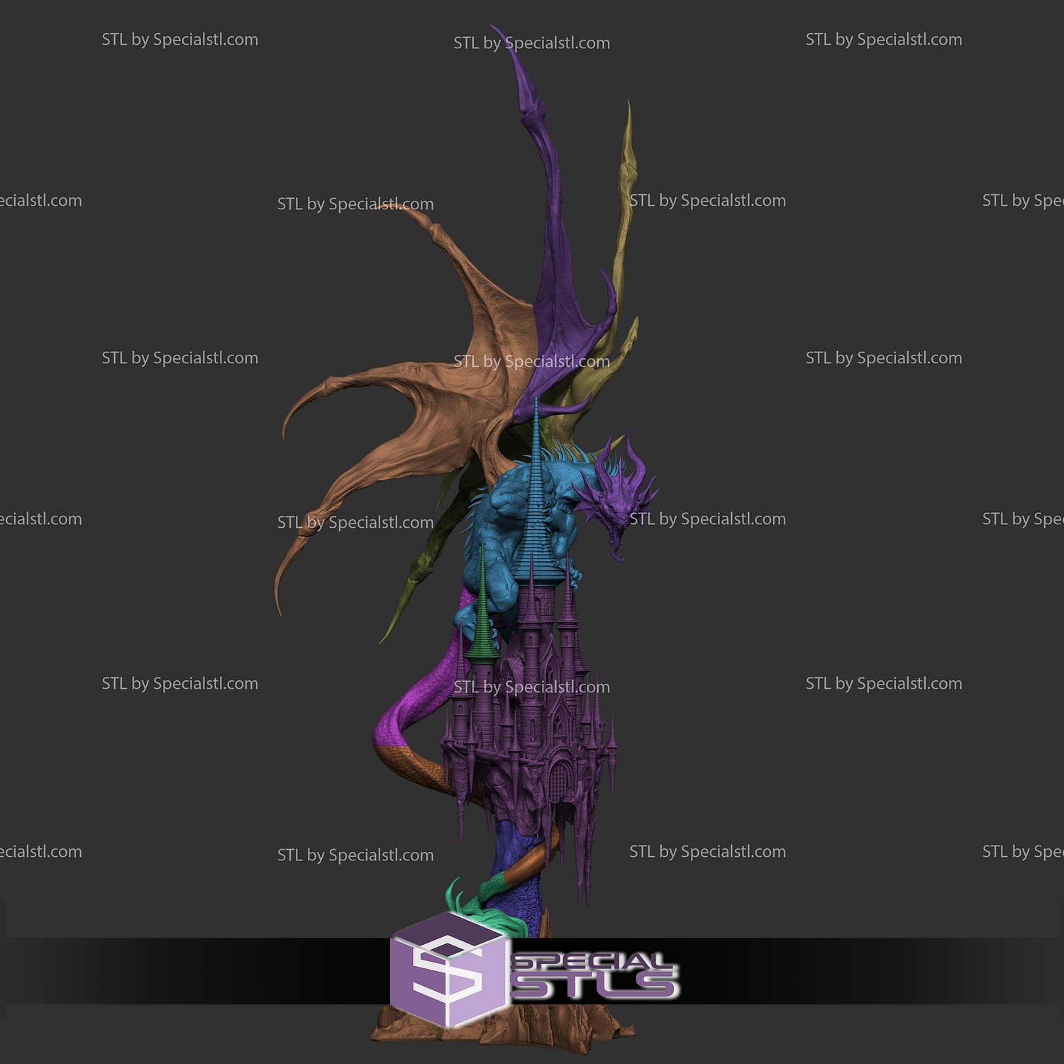 Mysterious Dragon 1-6 STL Files | SpecialSTL