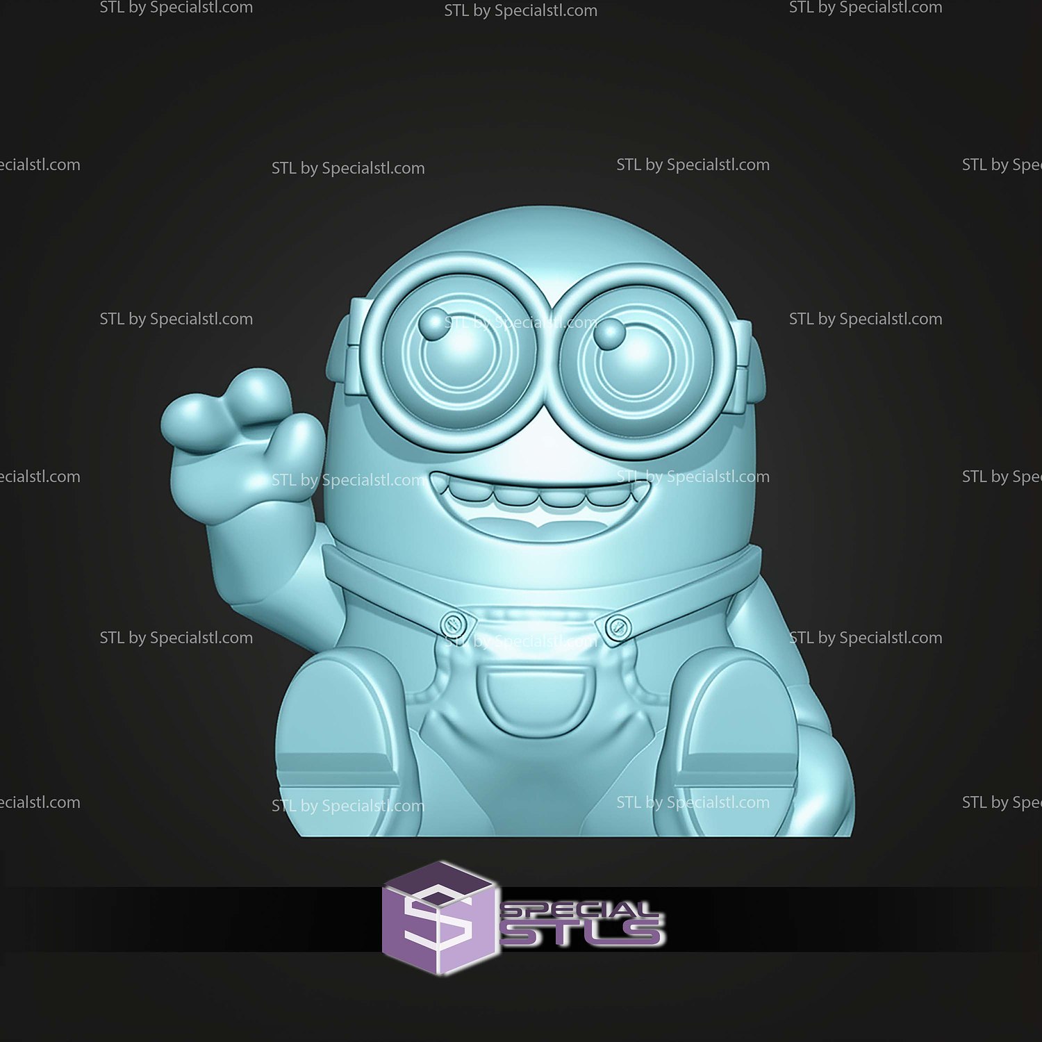 Super Basic STL Despicable Me Minion Bob MultiColor | SpecialSTL