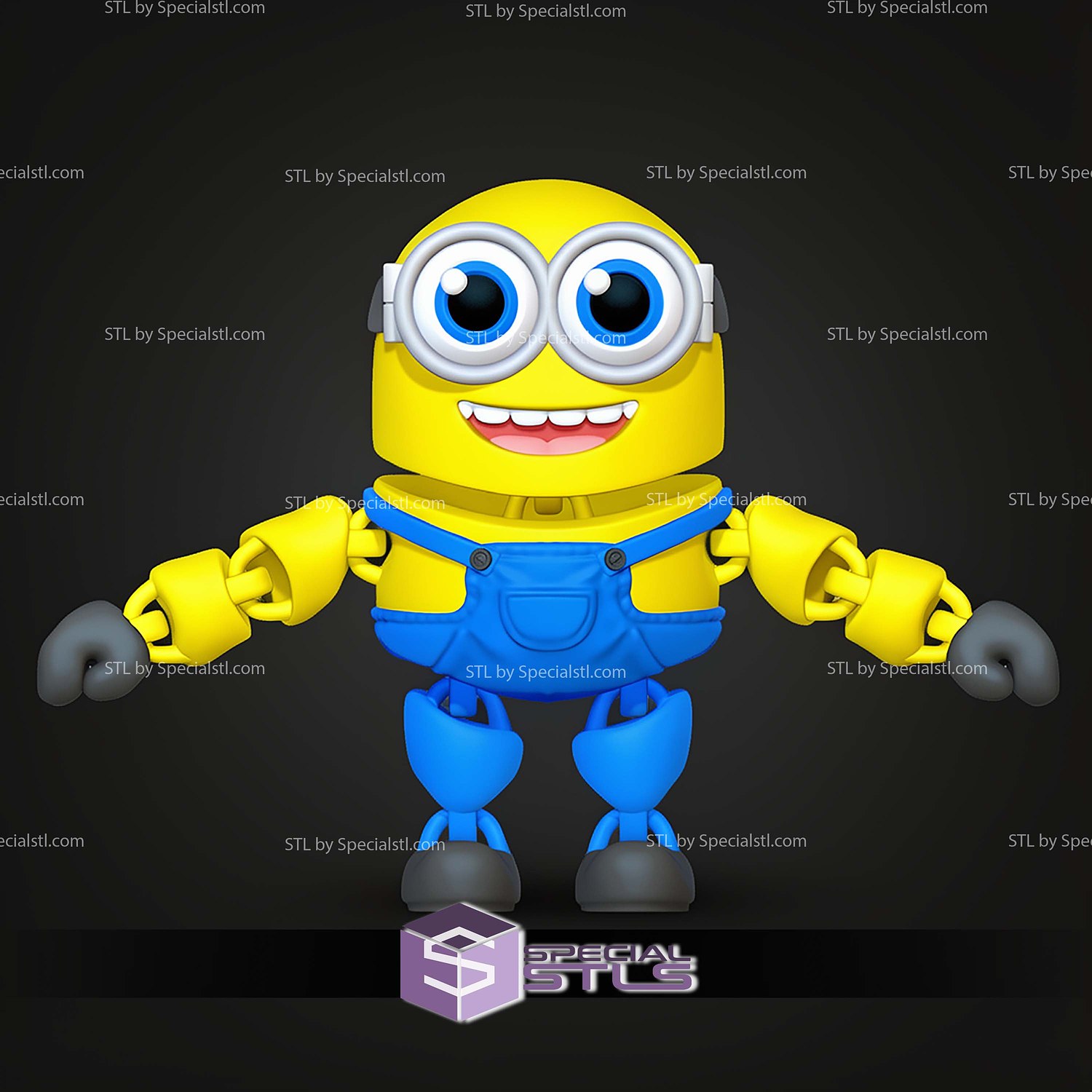 Super Basic STL Despicable Me Minion Bob MultiColor | SpecialSTL