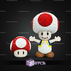 Super Basic STL Toad Knitted | SpecialSTL