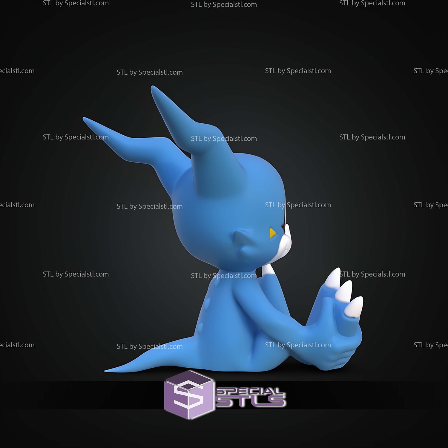 Super Basic STL Veemon Digimon | SpecialSTL