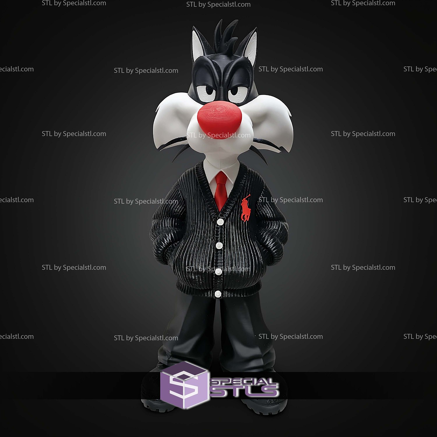Sylvester Cat Urban Vibes No AMS STL Files | SpecialSTL