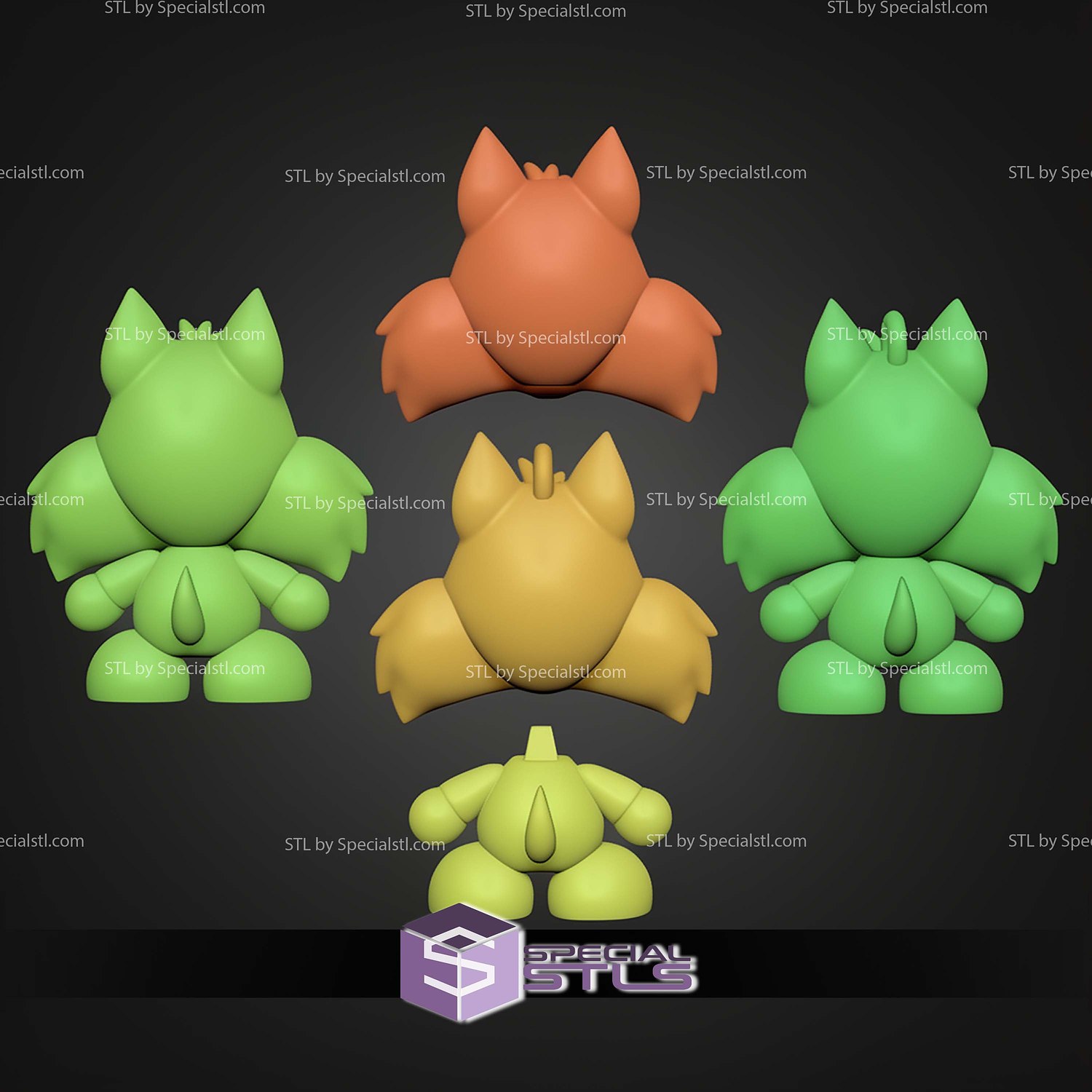 Sylvester Kawaii Version STL Files | SpecialSTL