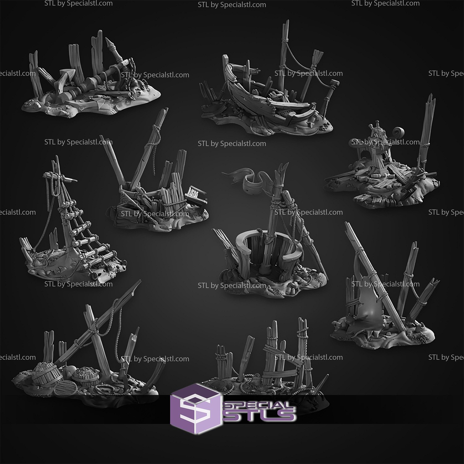 March 2026 Terrain Essentials Miniatures | SpecialSTL