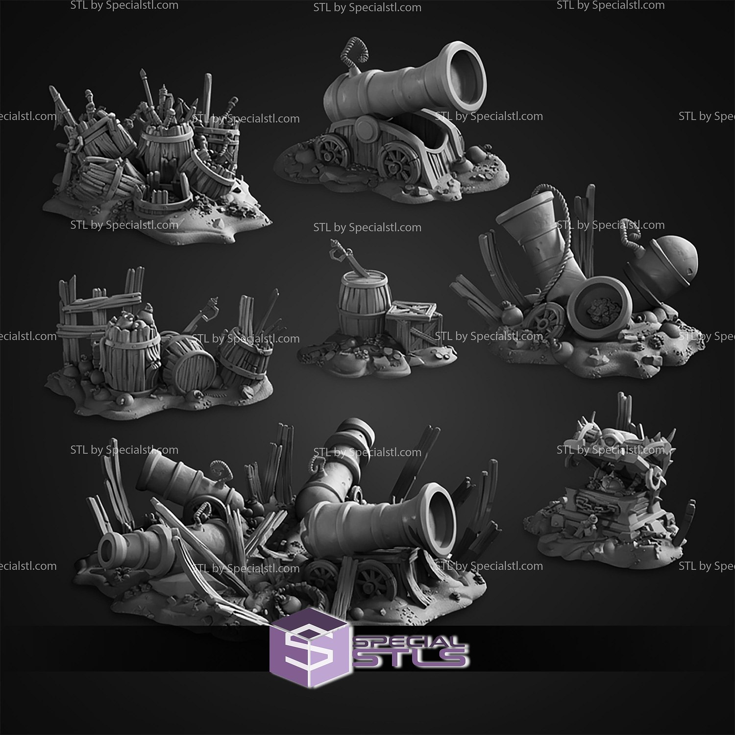 March 2026 Terrain Essentials Miniatures | SpecialSTL