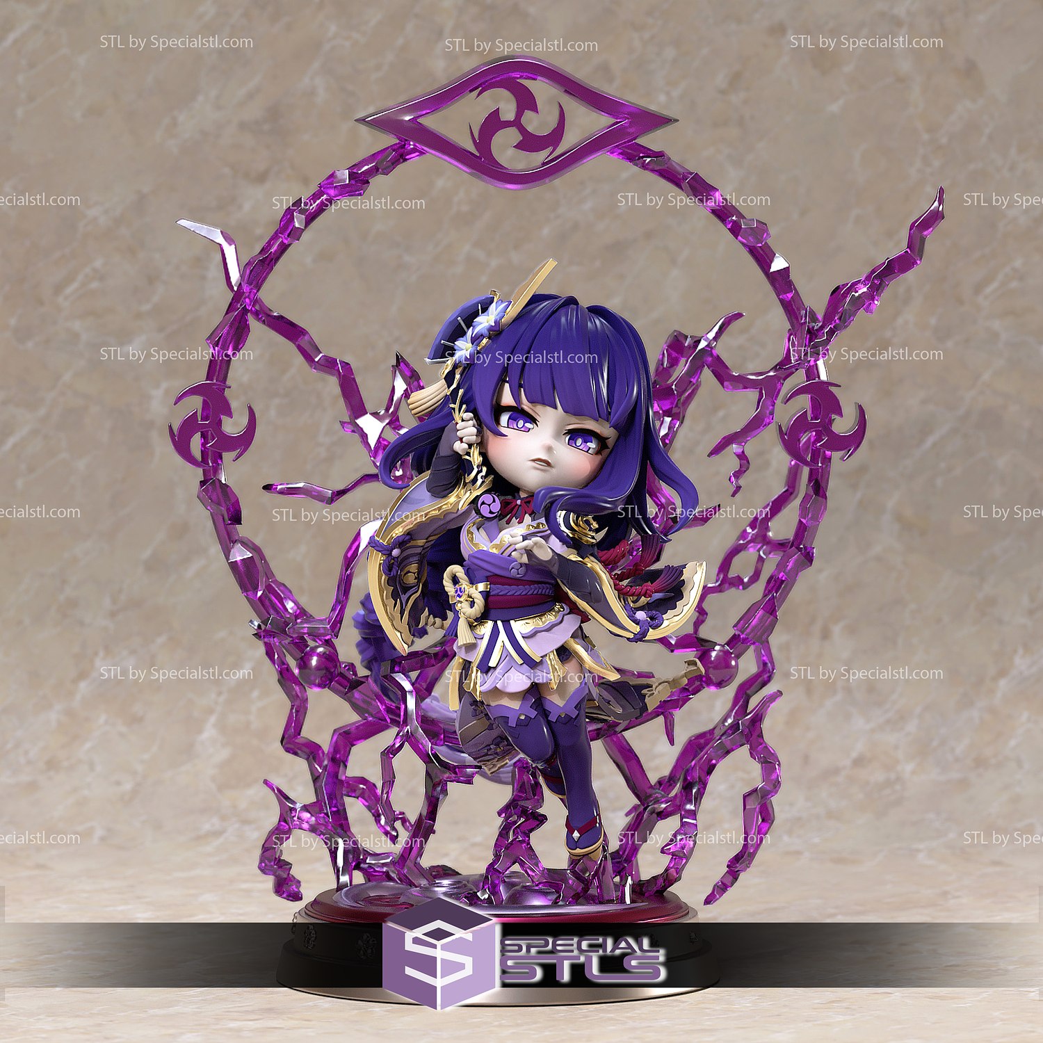 Raiden Shogun Chibi SpecialSTL