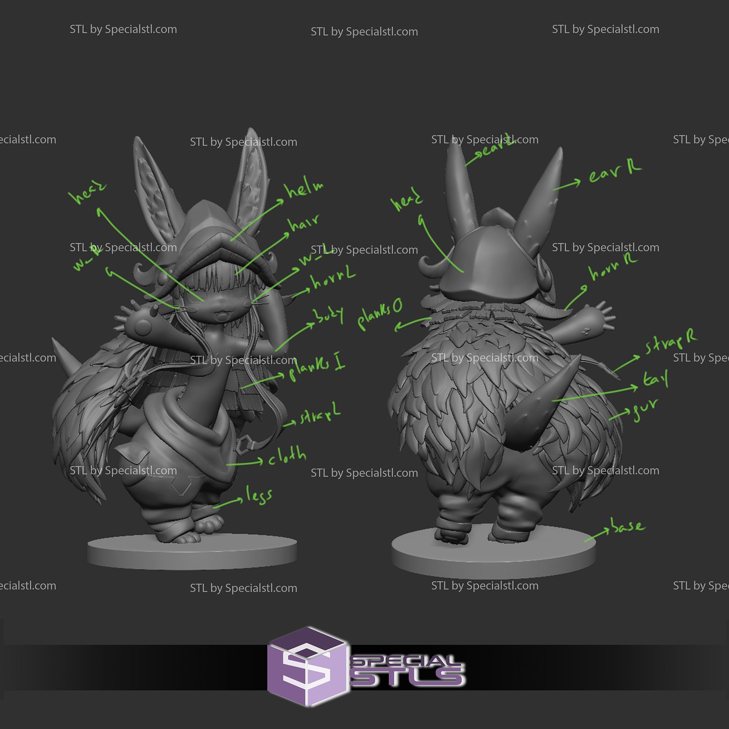 Nanachi Fanart SpecialSTL