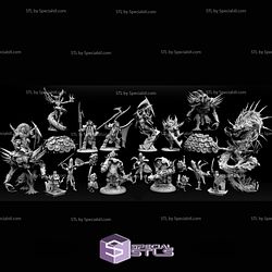 Mini Monster Mayhem Miniatures | SpecialSTL