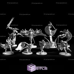 Mini Monster Mayhem Miniatures | SpecialSTL