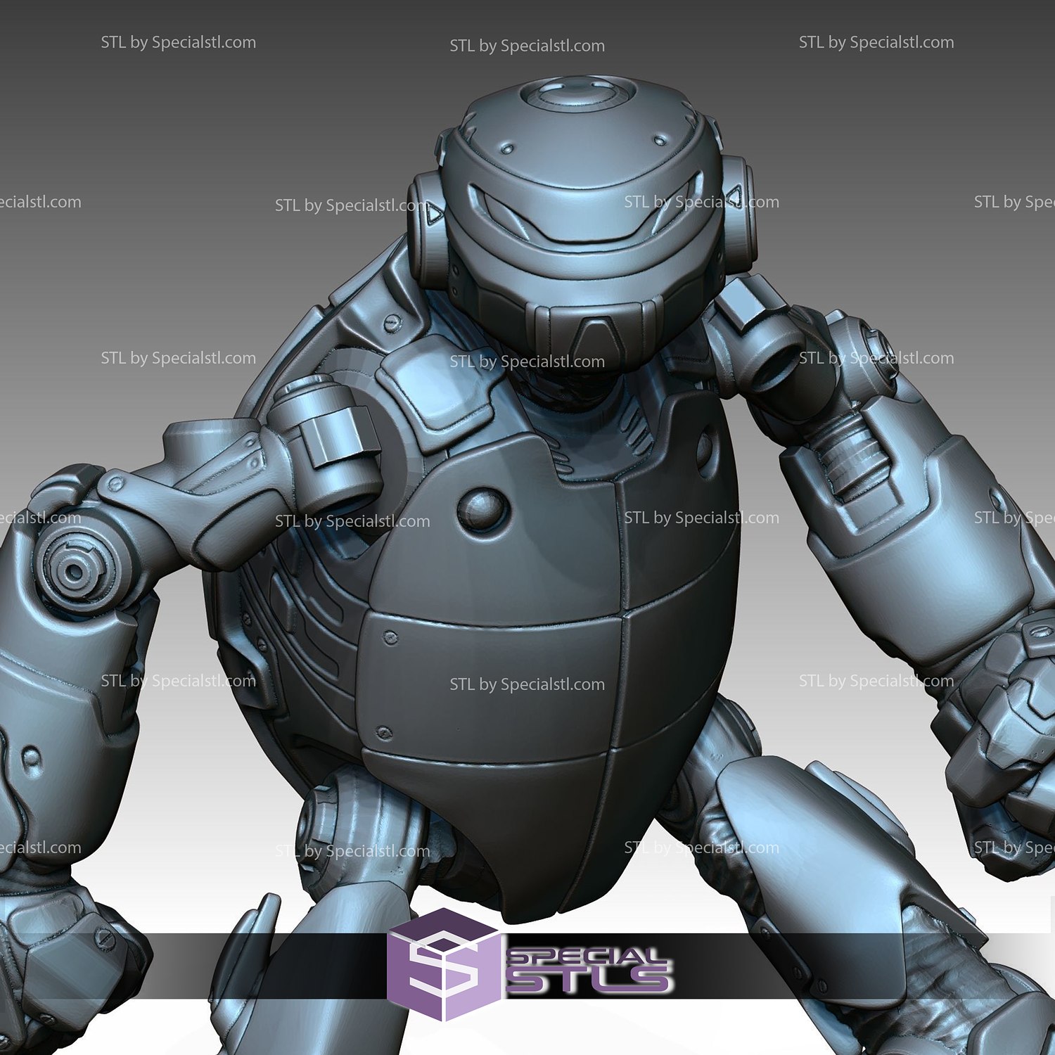 Metalhead From TMNT SpecialSTL Metalhead From TMNT SpecialSTL